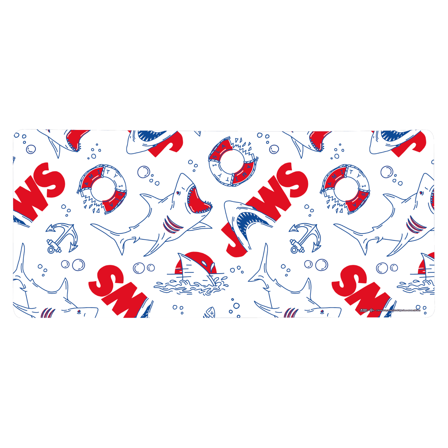 Jaws Life Preserver Gaming Mouse Mat Homeware - Zavvi UK