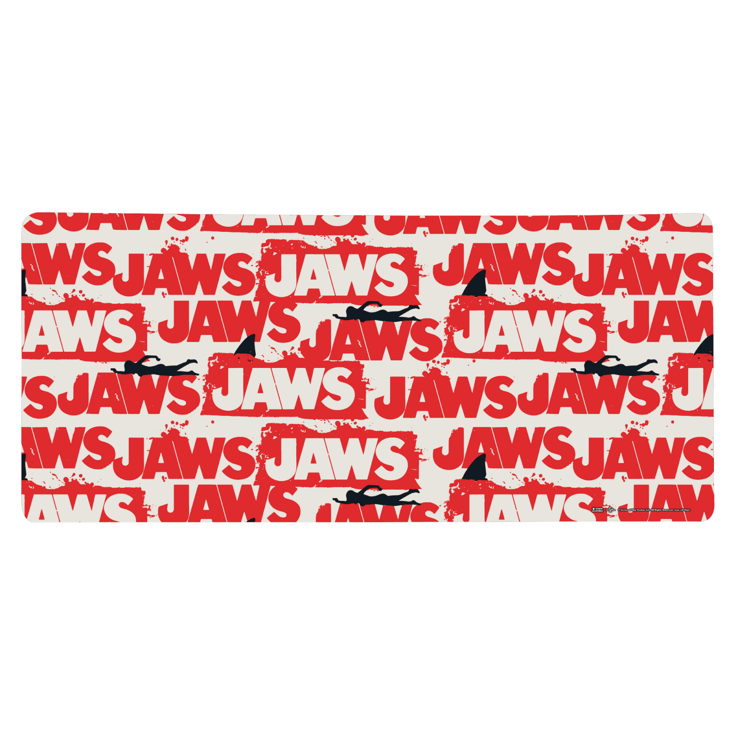 Jaws Logo Gaming Mouse Mat Homeware - Zavvi UK