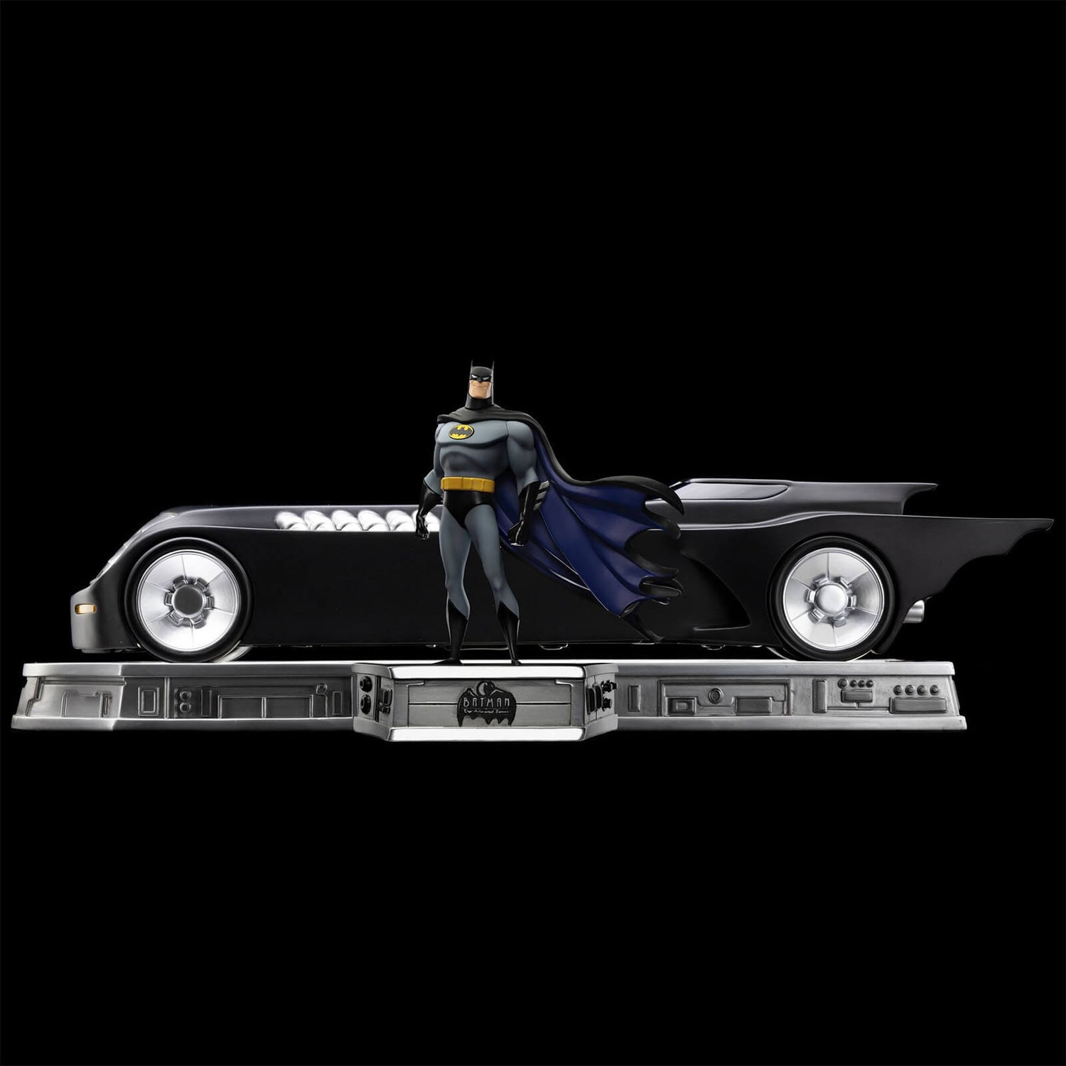 Iron Studios DC Comics Batman The Animated Series Batman Batmobile 1/10 ...