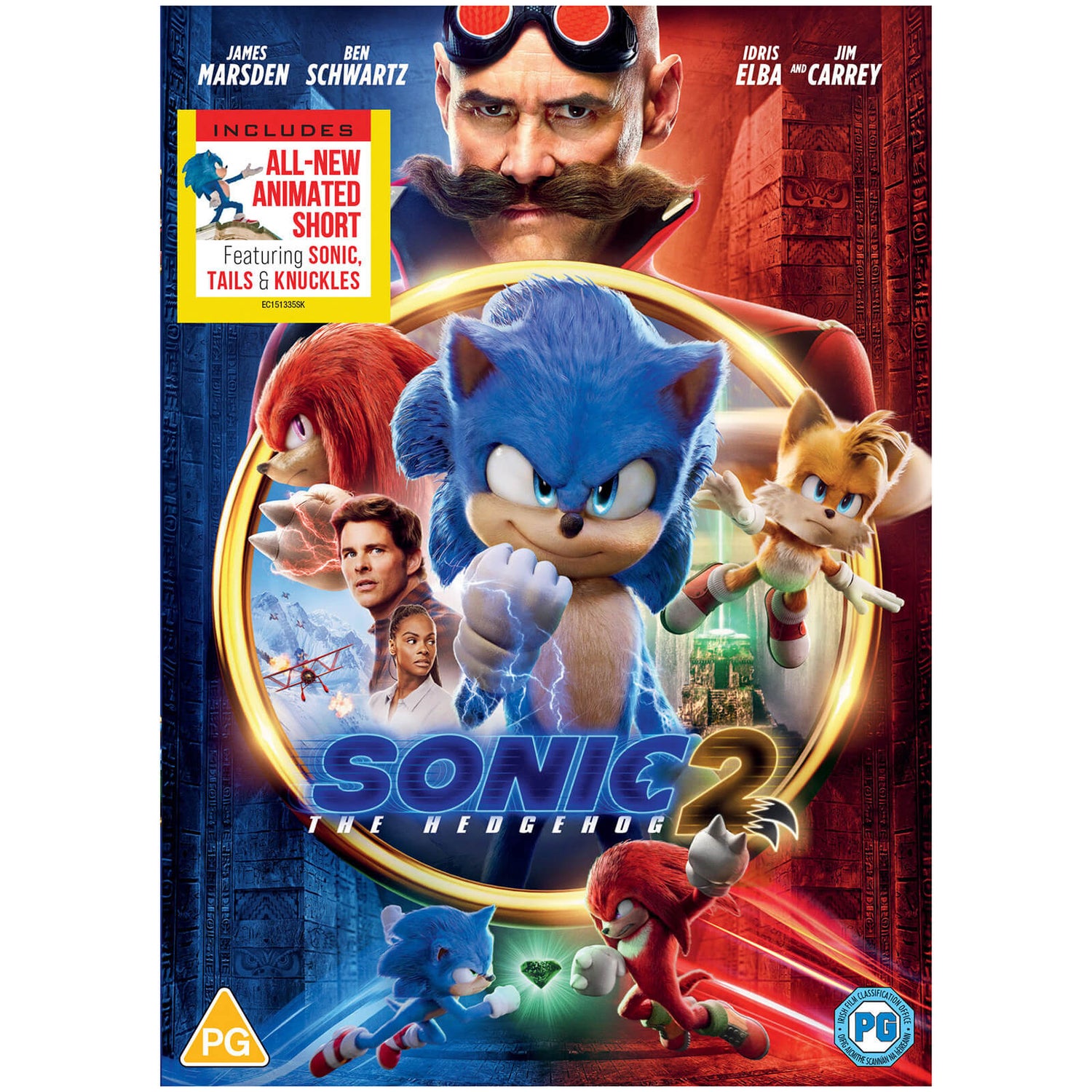 Sonic The Hedgehog 2 DVD - Zavvi UK