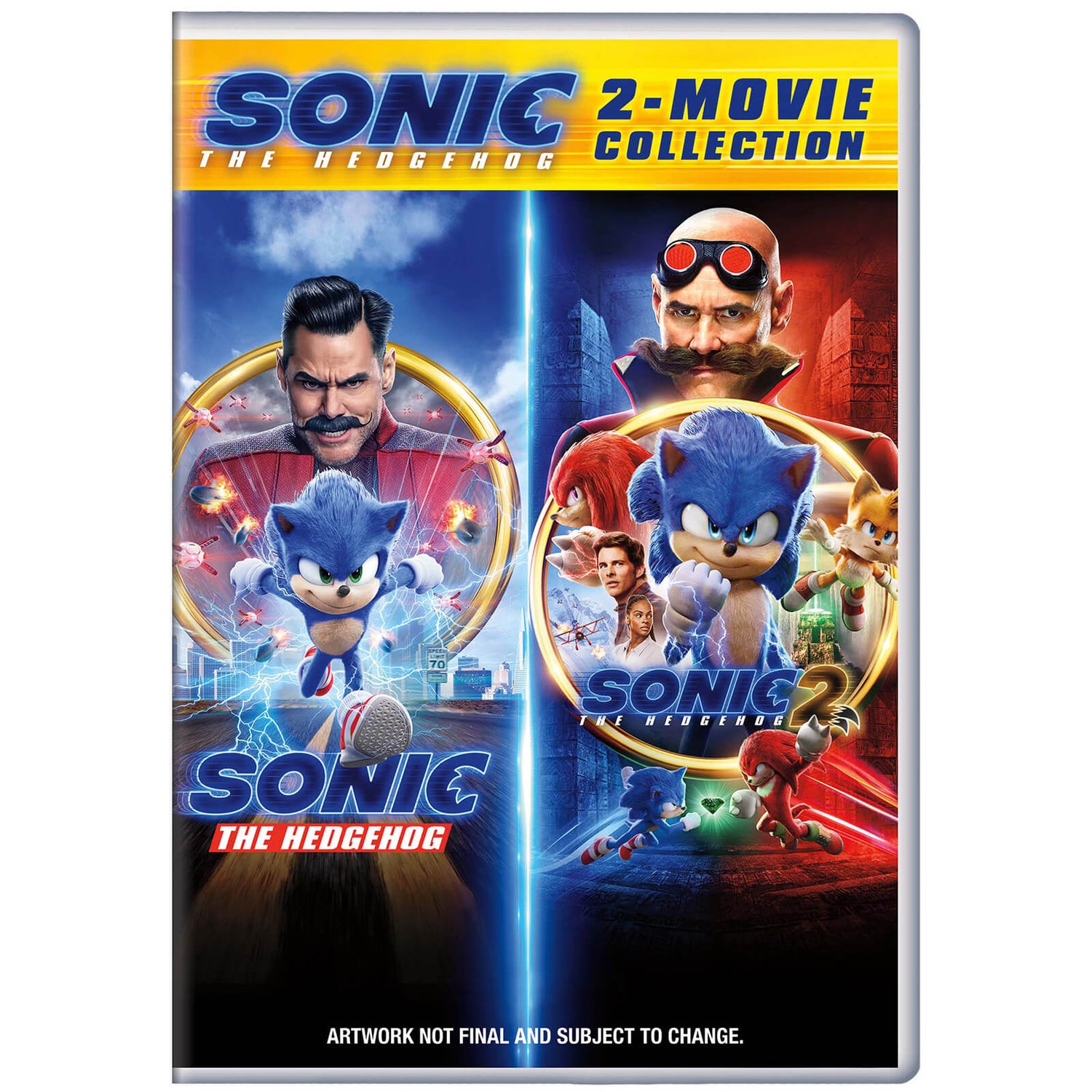 Sonic The Hedgehog Movie Dvd