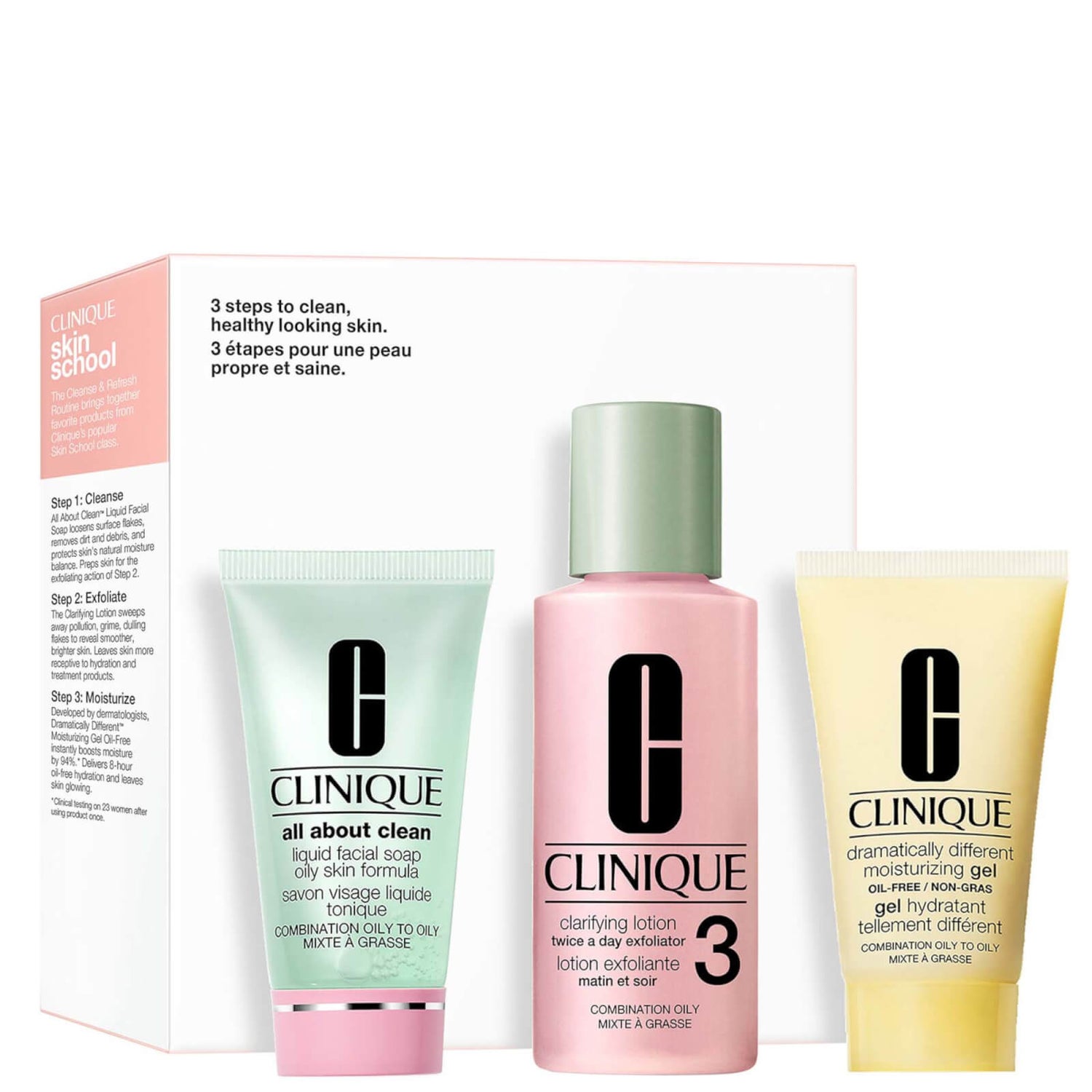 Clinique Mini Kits 3 Step Skin 3 (Worth 21€) - Entrega GRÁTIS