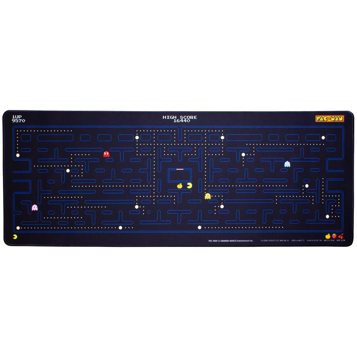 Pac-Man Desk Mat Traditional Gifts - Zavvi UK