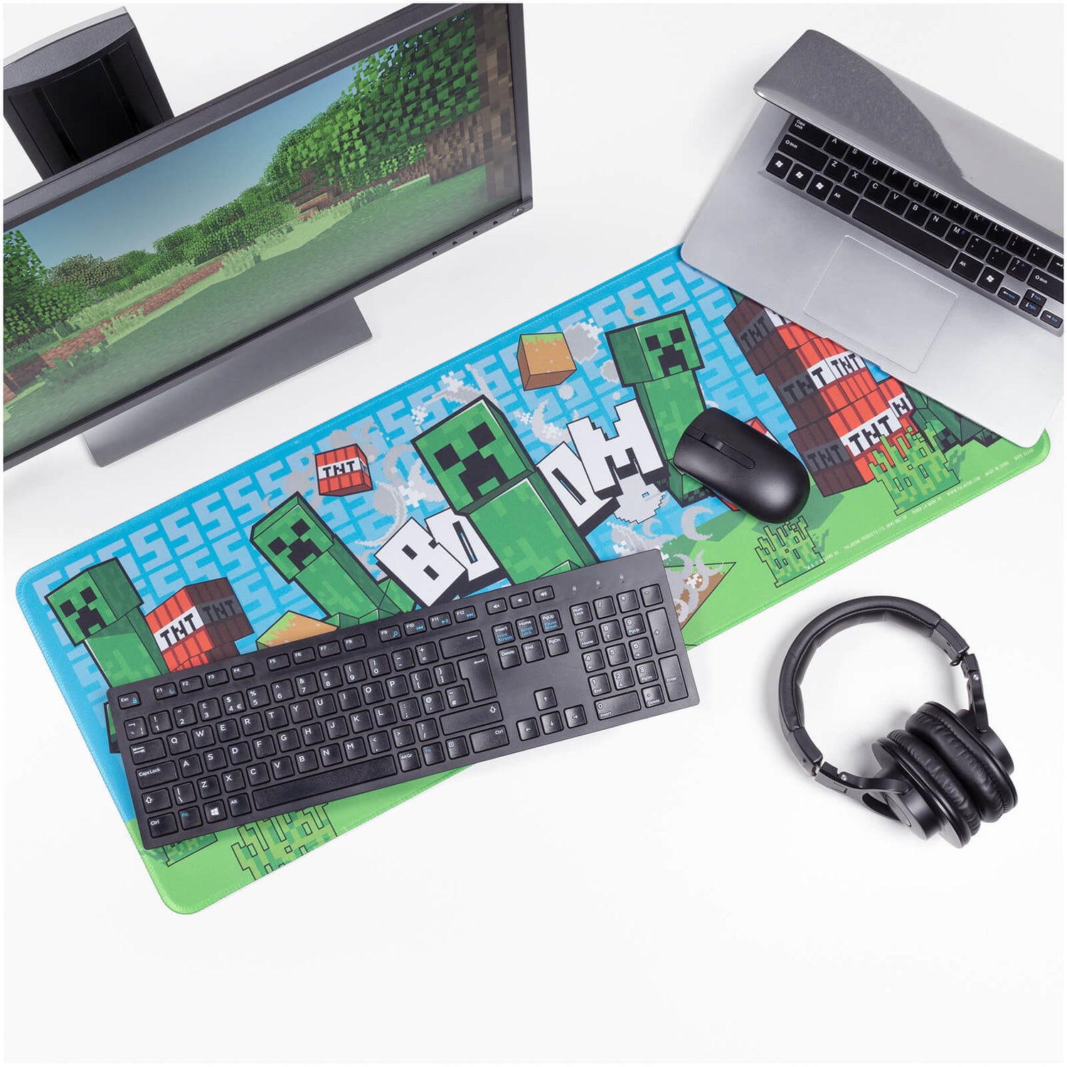 Minecraft Creeper Desk Mat Traditional Gifts - Zavvi UK