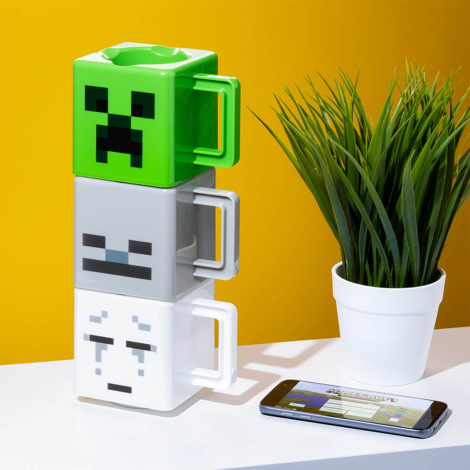 Minecraft Stacking Mugs Gifts - Zavvi UK