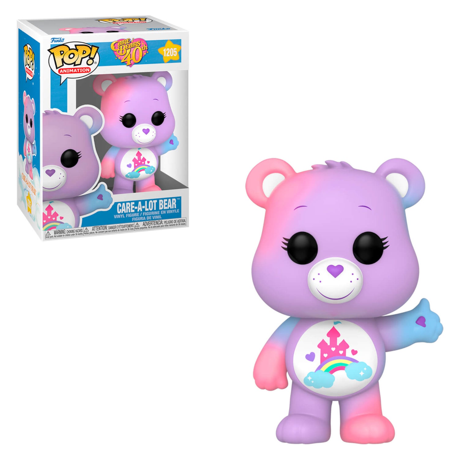 Care Bears 40th Anniversary Care A Lot Bear Funko Pop Vinyl