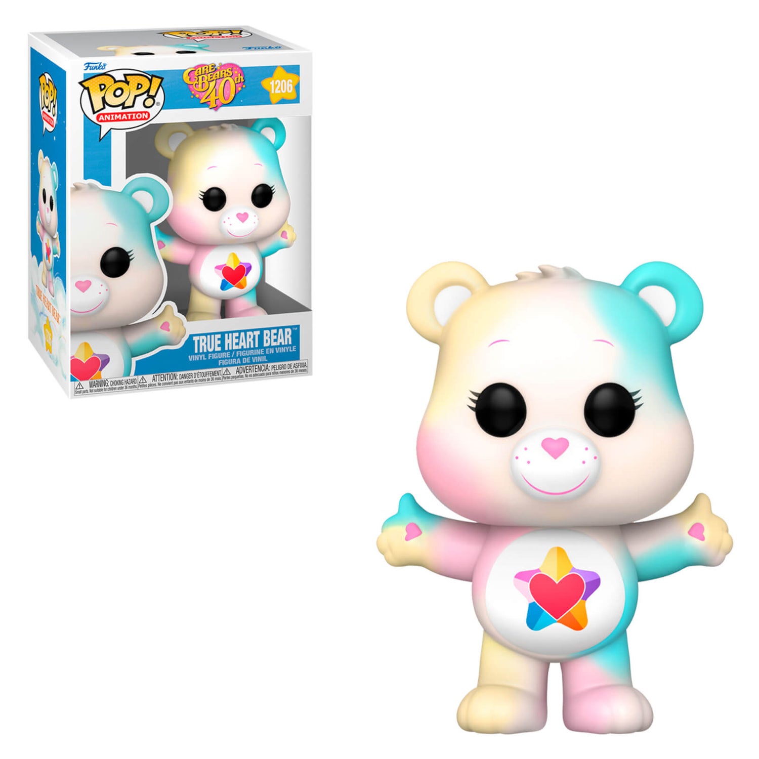 Care Bears 40th Anniversary True Heart Bear Funko Pop! Vinyl ...
