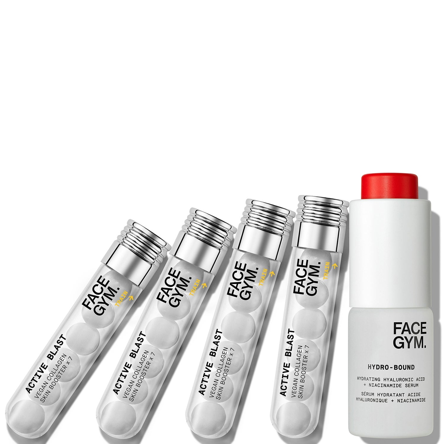 FaceGym Active Blast Instant Release Collagen Booster Spheres - 28 Days - Snabb leverans