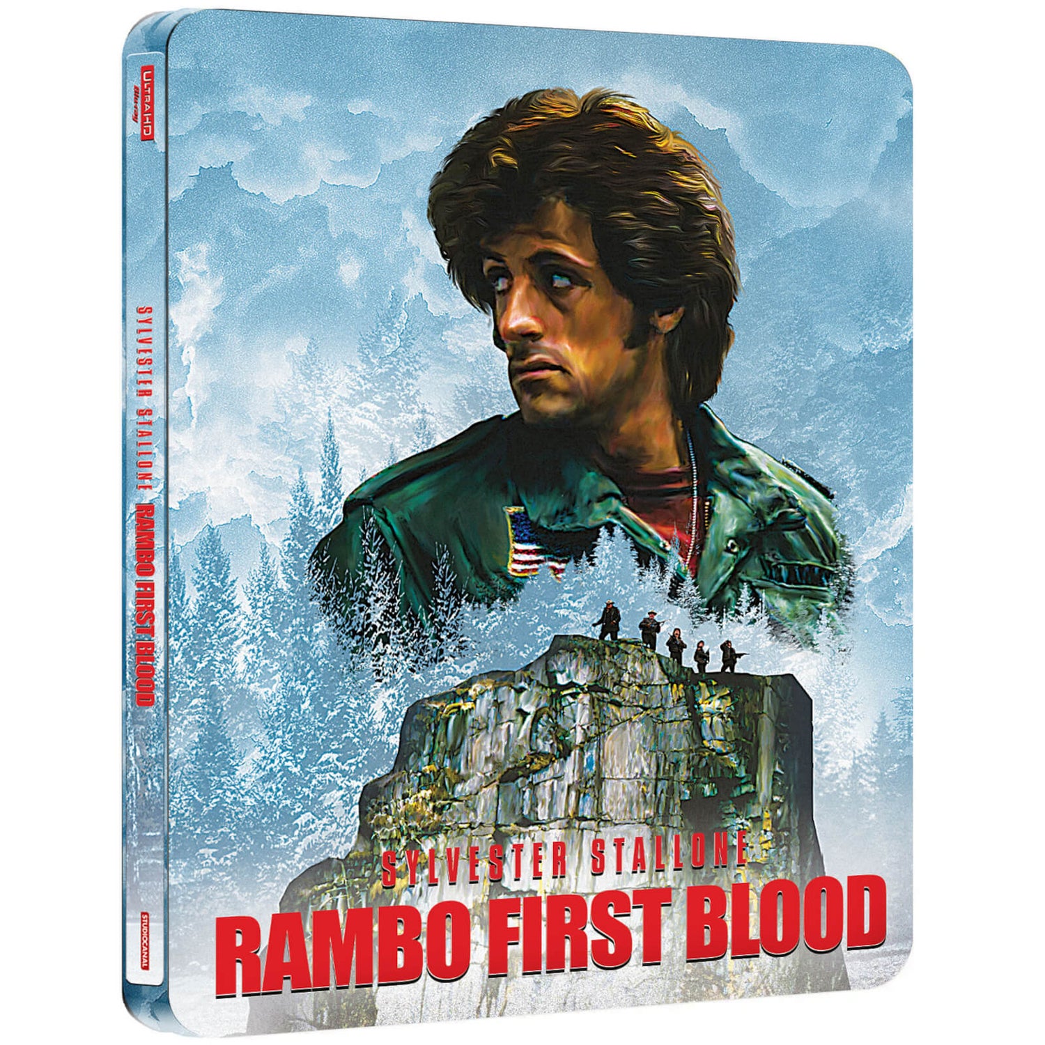 Rambo First Blood 4K Ultra HD Zavvi Exclusive Steelbook 4K | Zavvi ...
