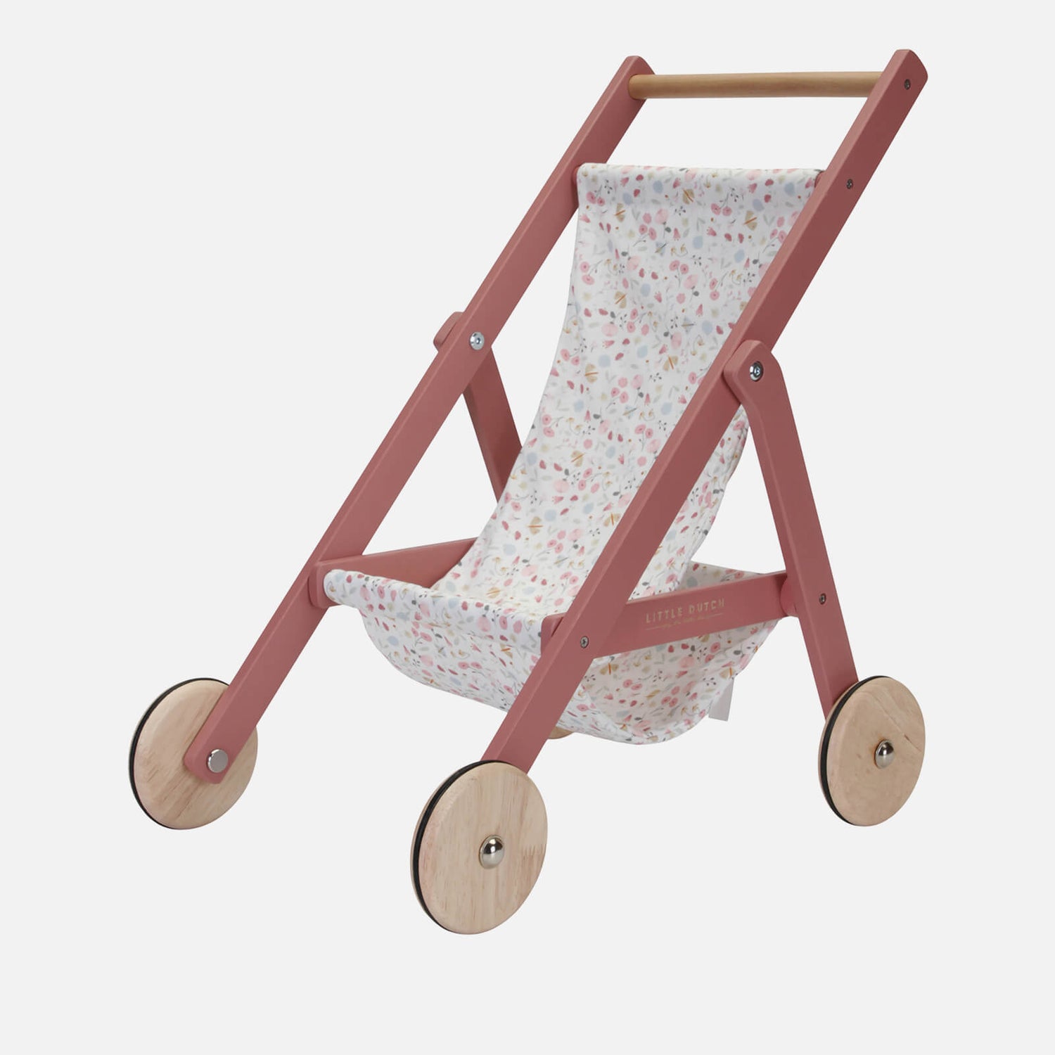 Little Dutch Wooden Doll Stroller | TheHut.com