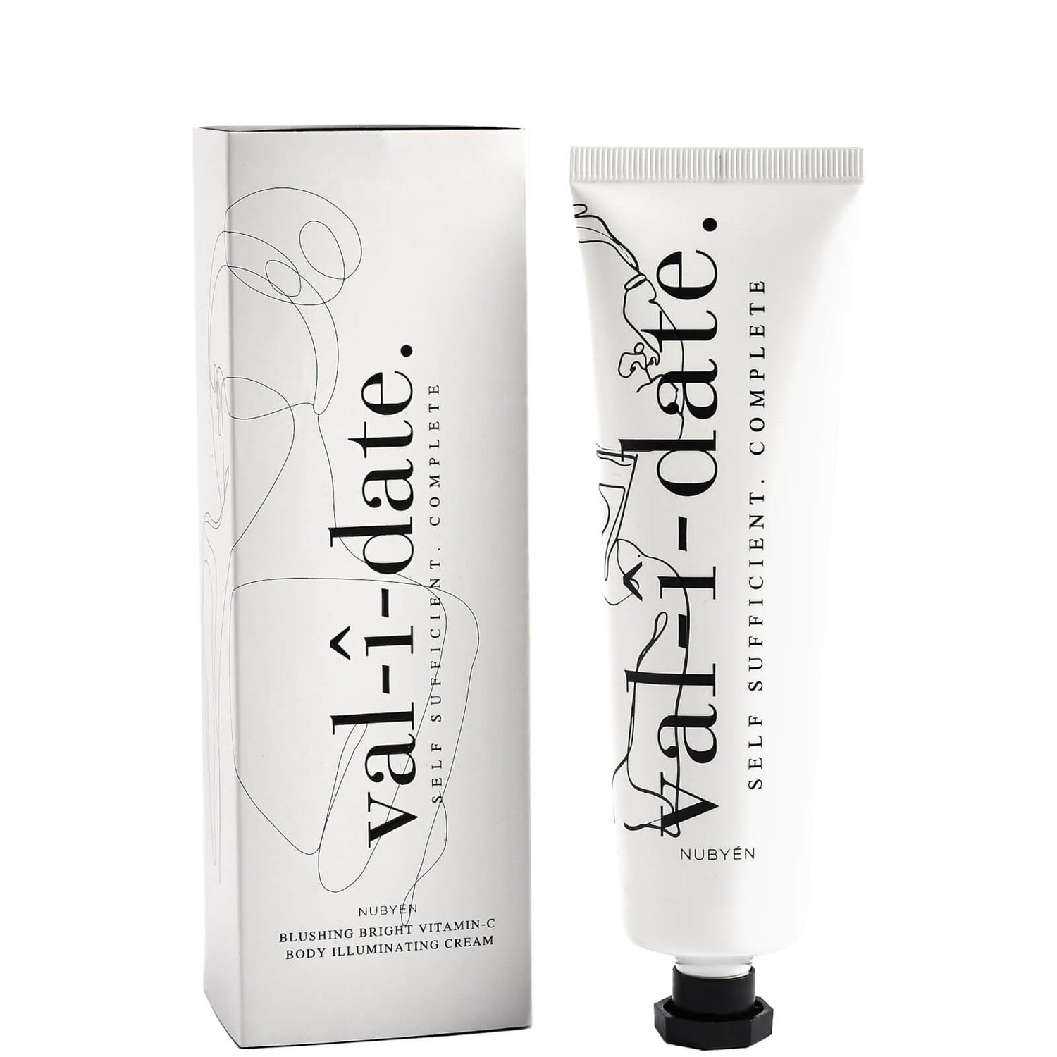 Nubyén Val-î-date Blushing Bright Vitamin C Illuminating Body Cream ...