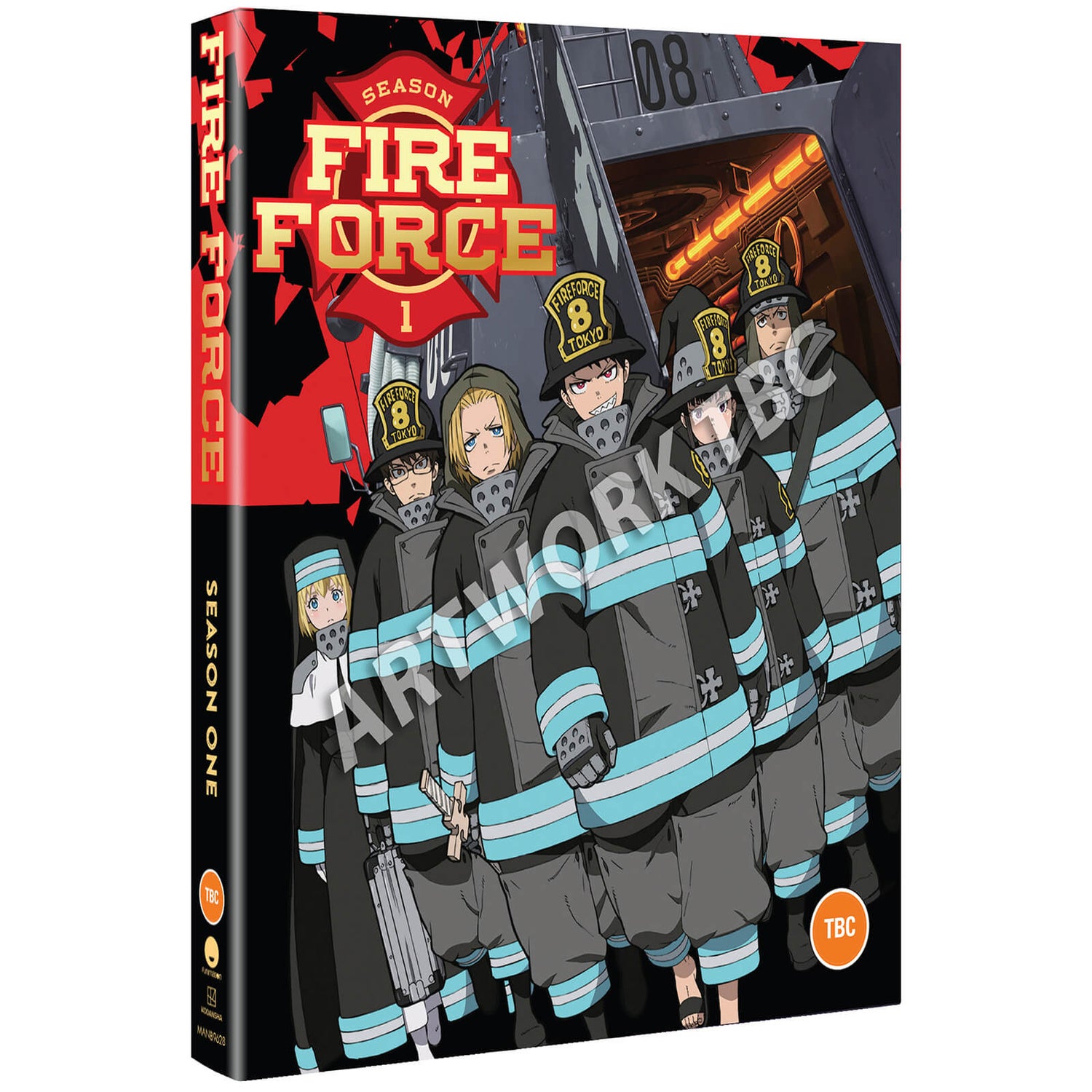 Fire Force: Complete Season 1 DVD - Zavvi UK