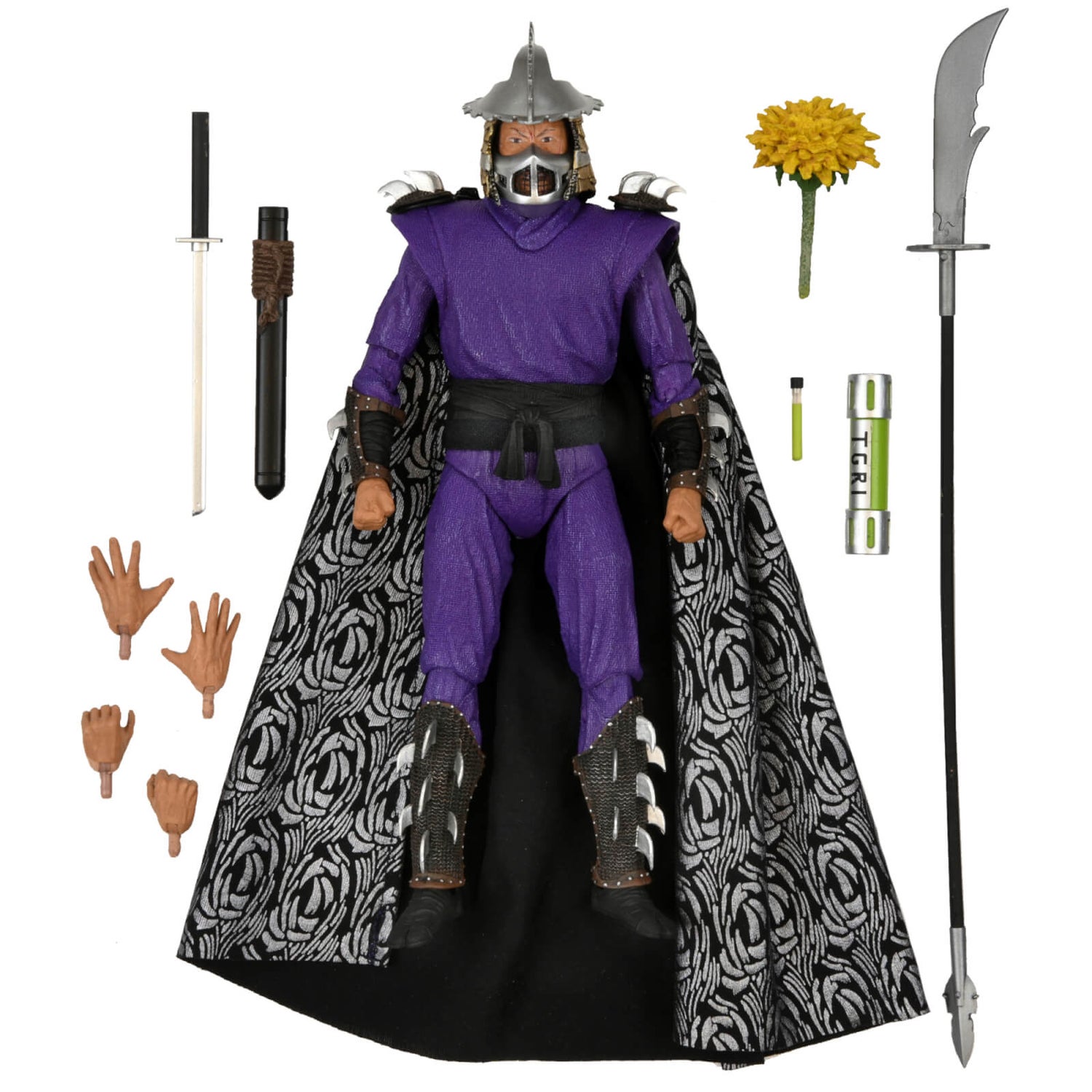 NECA Teenage Mutant Ninja Turtles TMNT Shredder Secret of the Ooze 7 ...