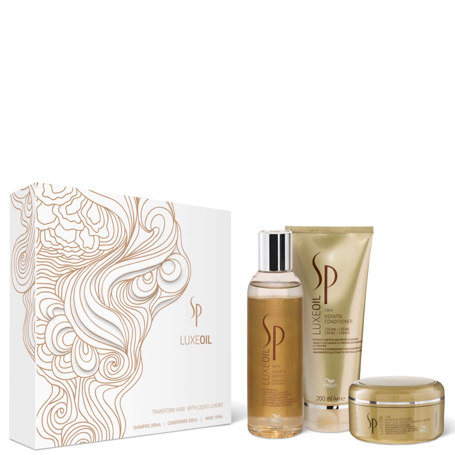 Wella Professionals Care SP Luxeoil Trio - LOOKFANTASTIC
