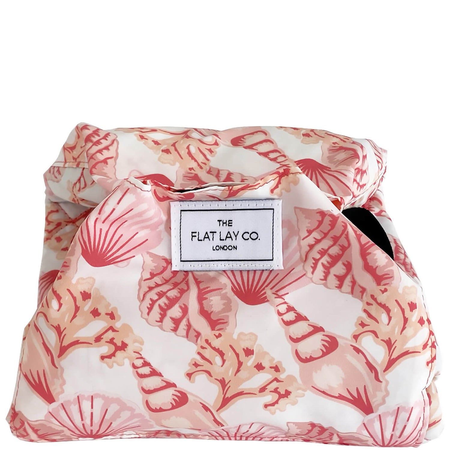 The Flat Lay Co. Open Flat Makeup Bag - Pink Shells - LOOKFANTASTIC