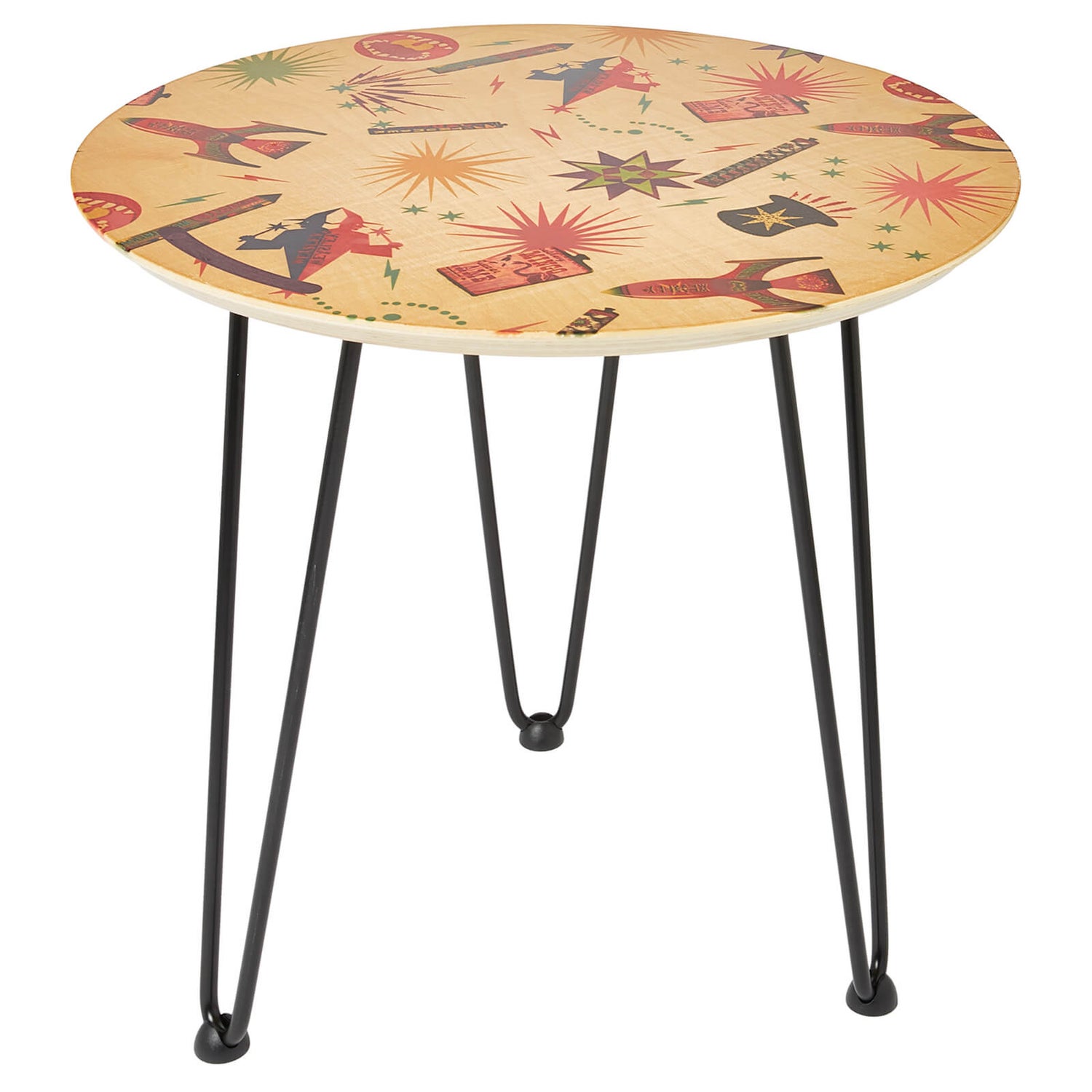 Decorsome x Harry Potter Special Icons Wooden Side Table Homeware ...