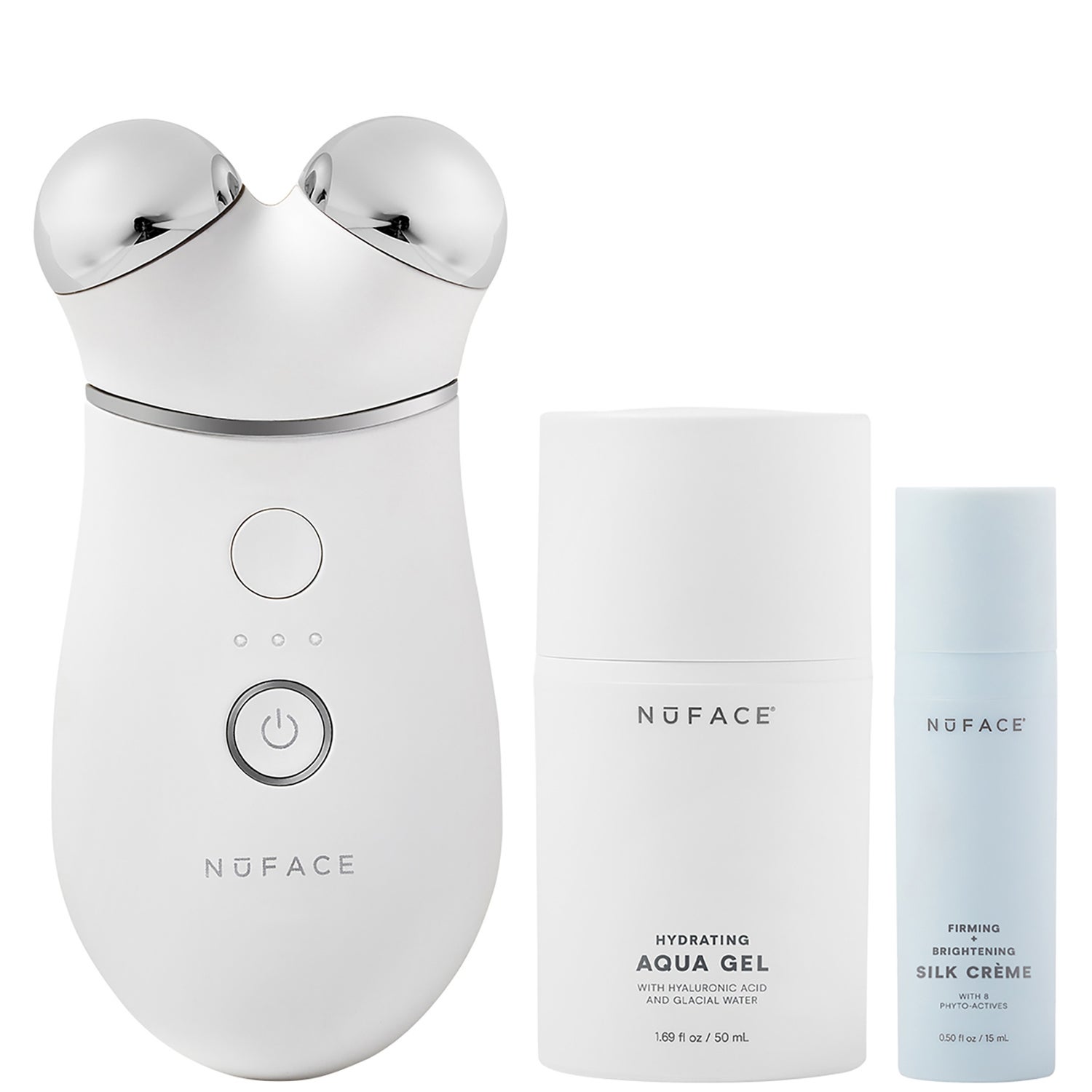 NuFACE Trinity+ Starter Kit - White - Entrega GRÁTIS