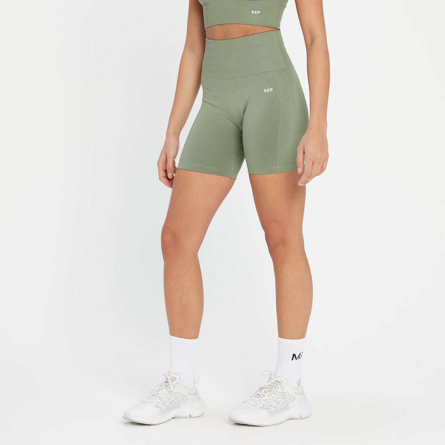 MP Women's Shape Seamless Cycling Shorts - Washed Jade | MYPROTEIN™ MP Women's Shape Seamless Cycling Shorts - Washed Jade | MYPROTEIN™