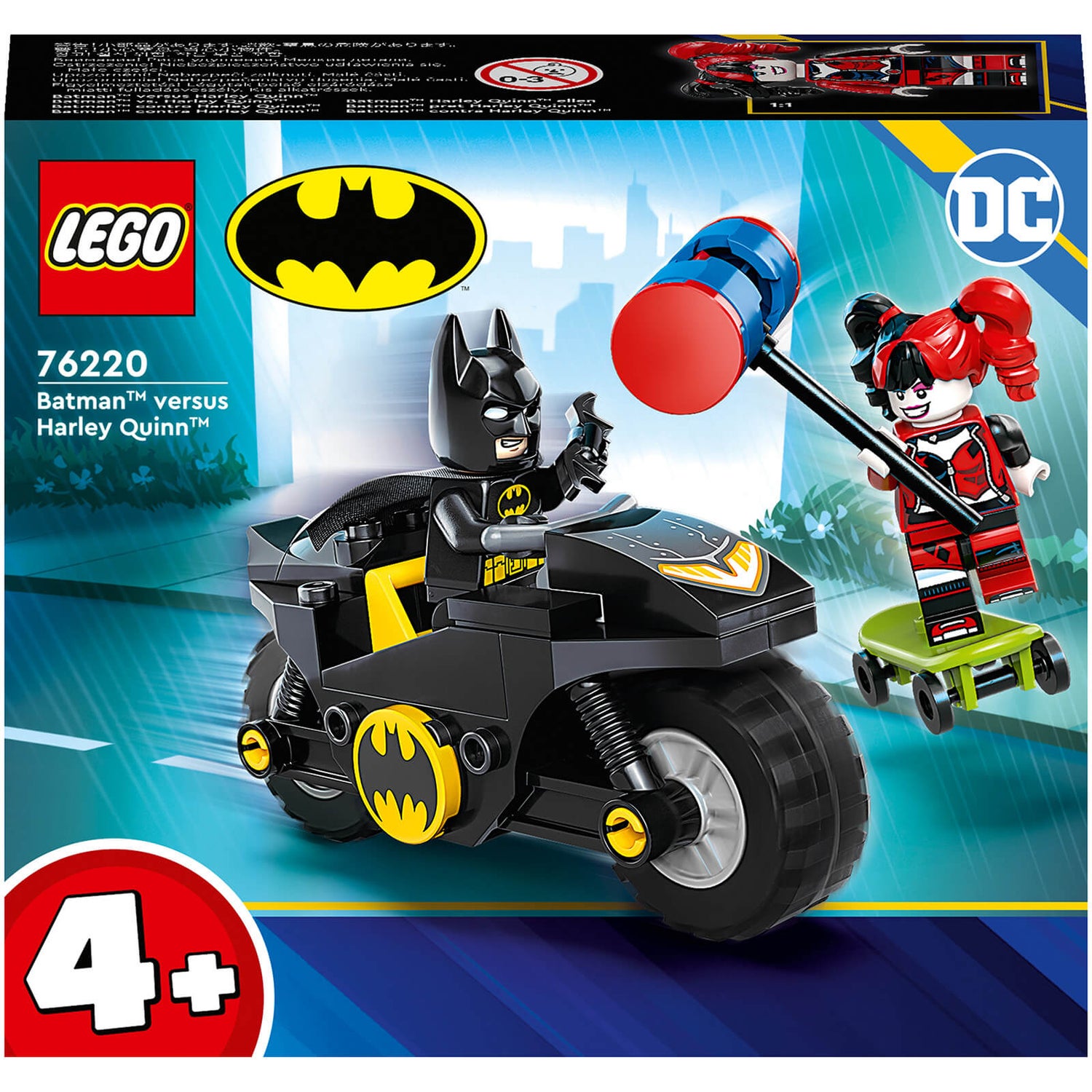 LEGO Super Heroes The Batman Batbike Toy (76220) Toys - Zavvi US