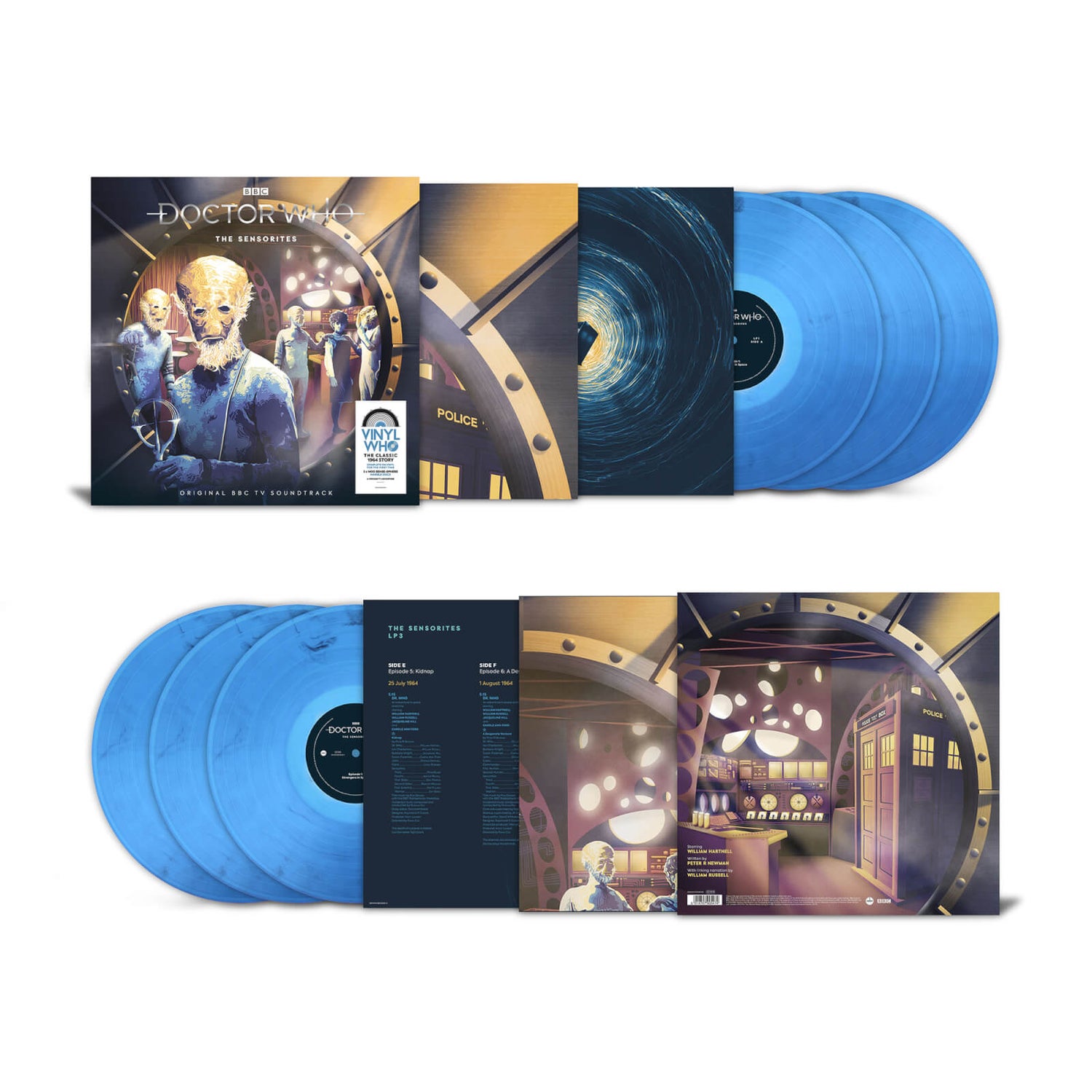 Doctor Who - The Sensorites (140g Sense-Sphere Marble Vinyl ...