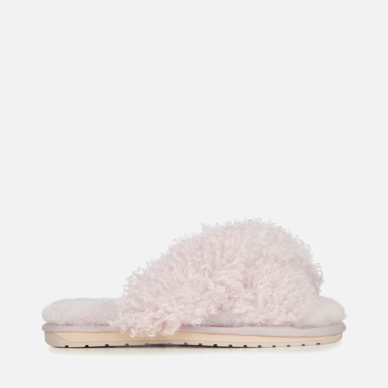 EMU Australia Mayberry Curly Sheepskin Toe-Post Slippers | TheHut.com