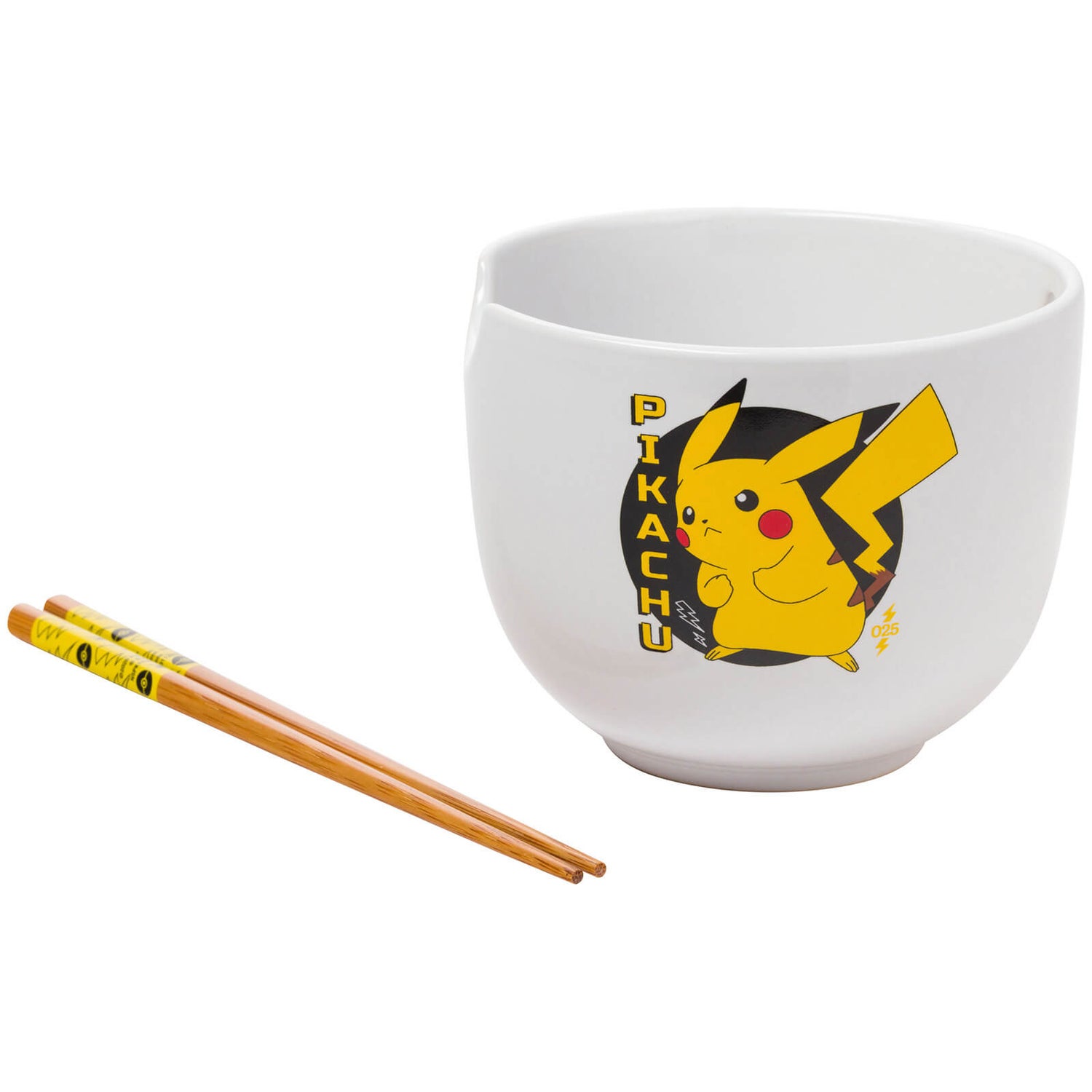 Pokémon Pikachu Ceramic Ramen Bowl with Chopsticks | retro vibes and ...