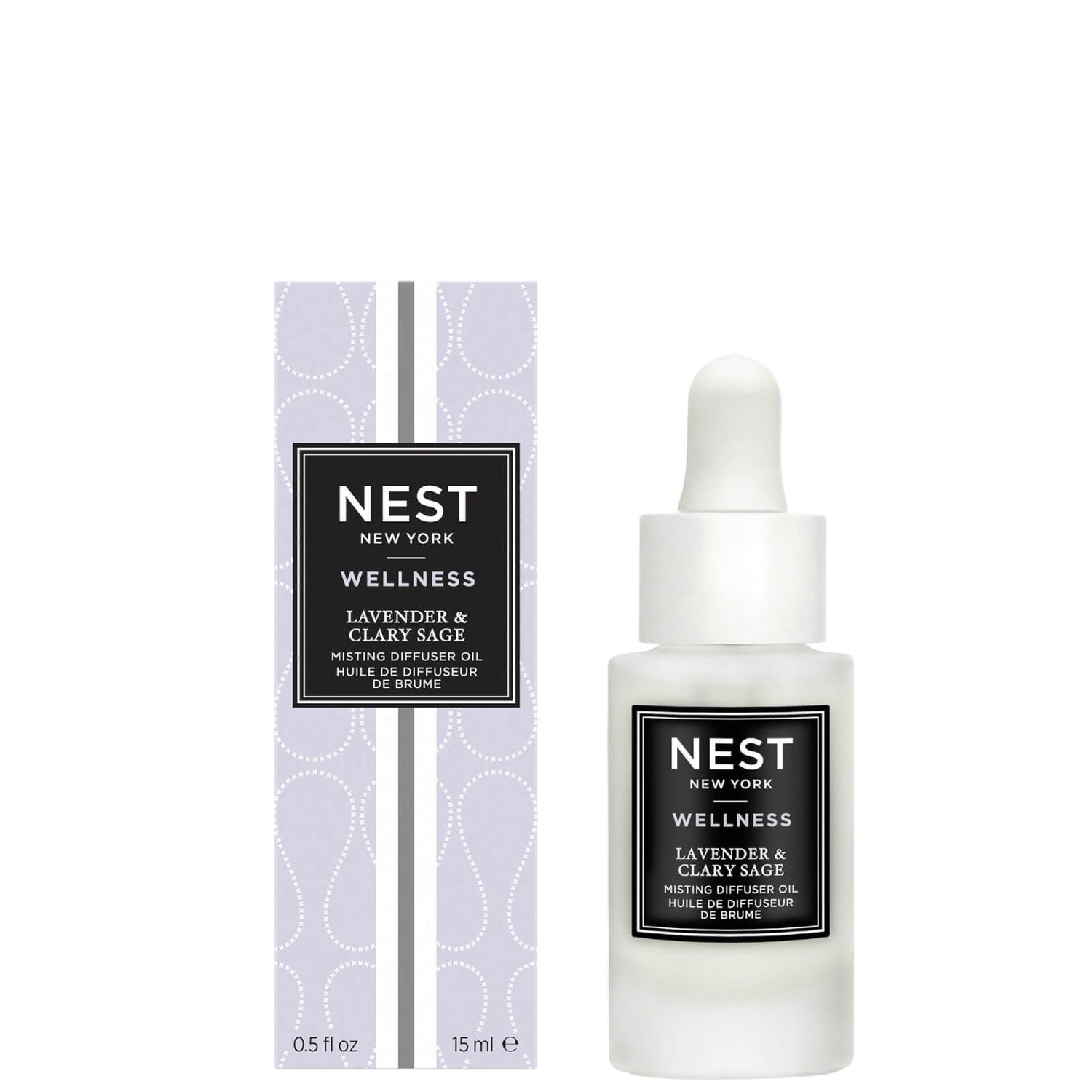 NEST New York Lavender and Clary Sage Misting Diffuser Oil 15ml ...