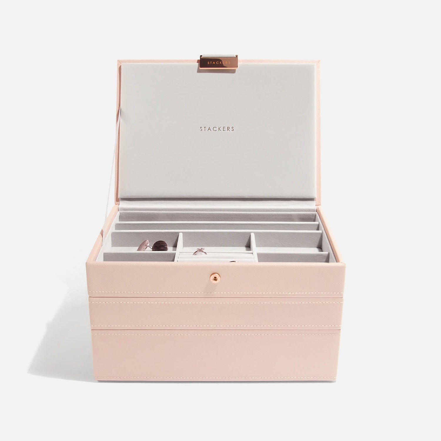 Stackers Classic 3 Set Jewellery Box - Blush | 免邮