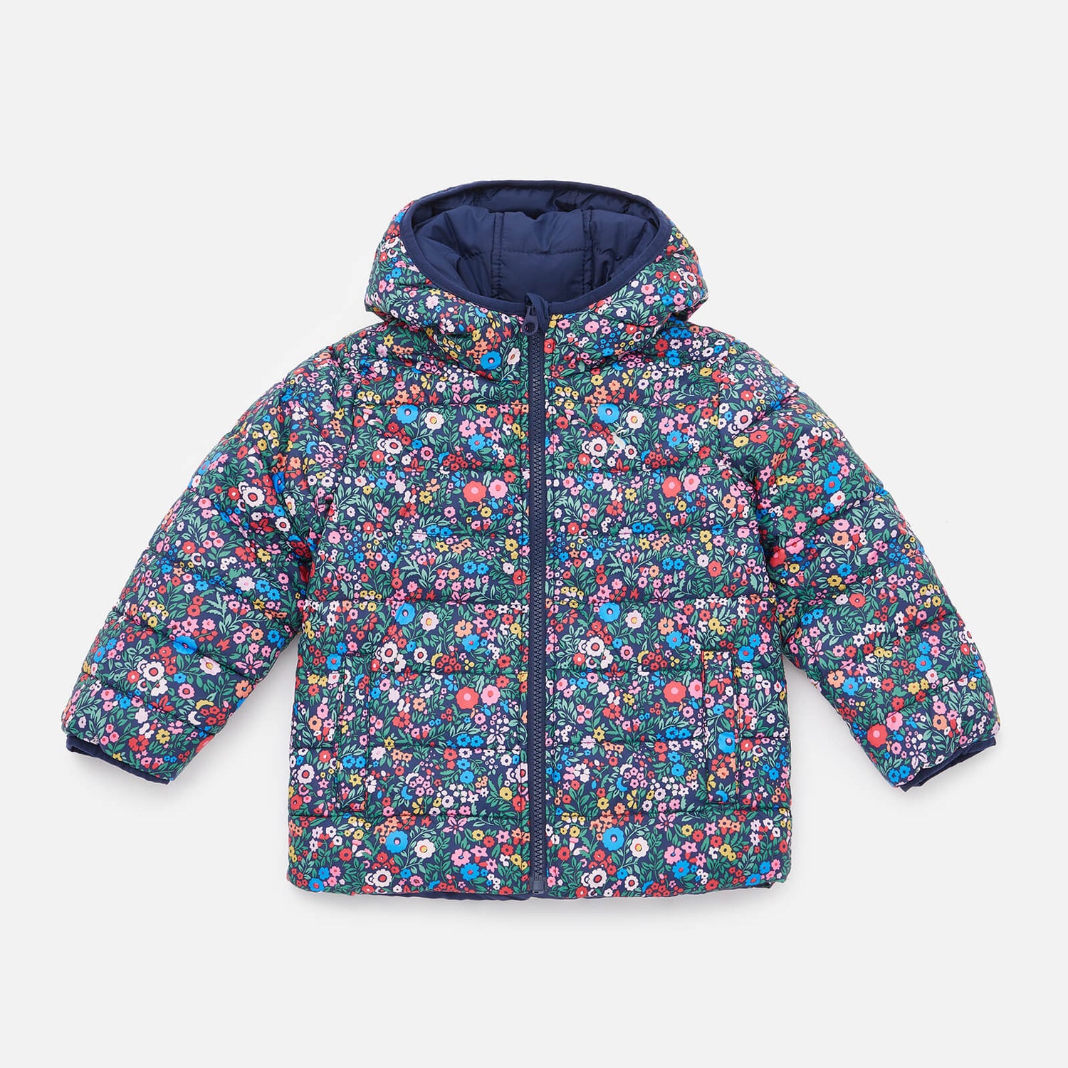 Joules Kids' Switch It Reversible Floral Shell Jacket | TheHut.com Joules Kids' Switch It Reversible Floral Shell Jacket | TheHut.com