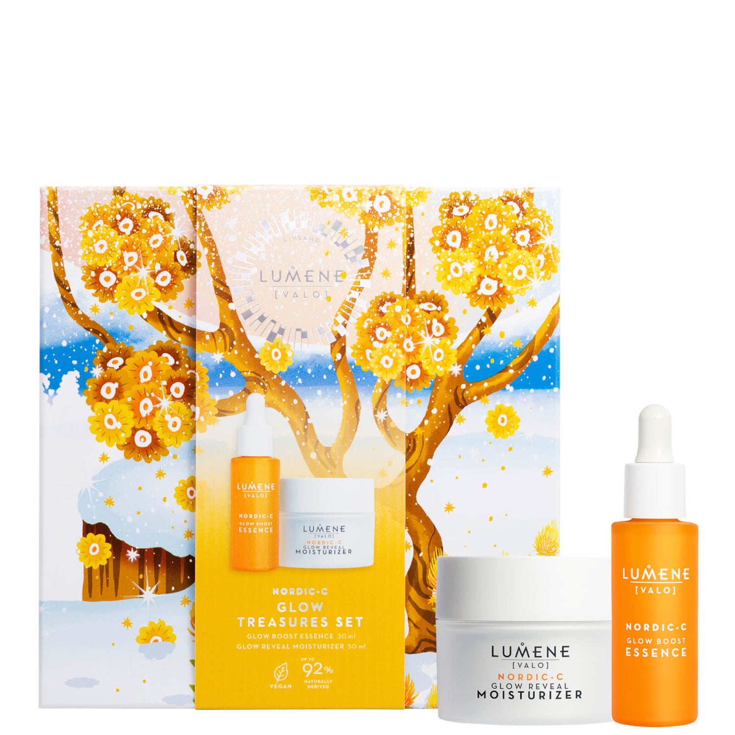 Lumene Nordic-C [Valo] Glow Treasures Set - LOOKFANTASTIC