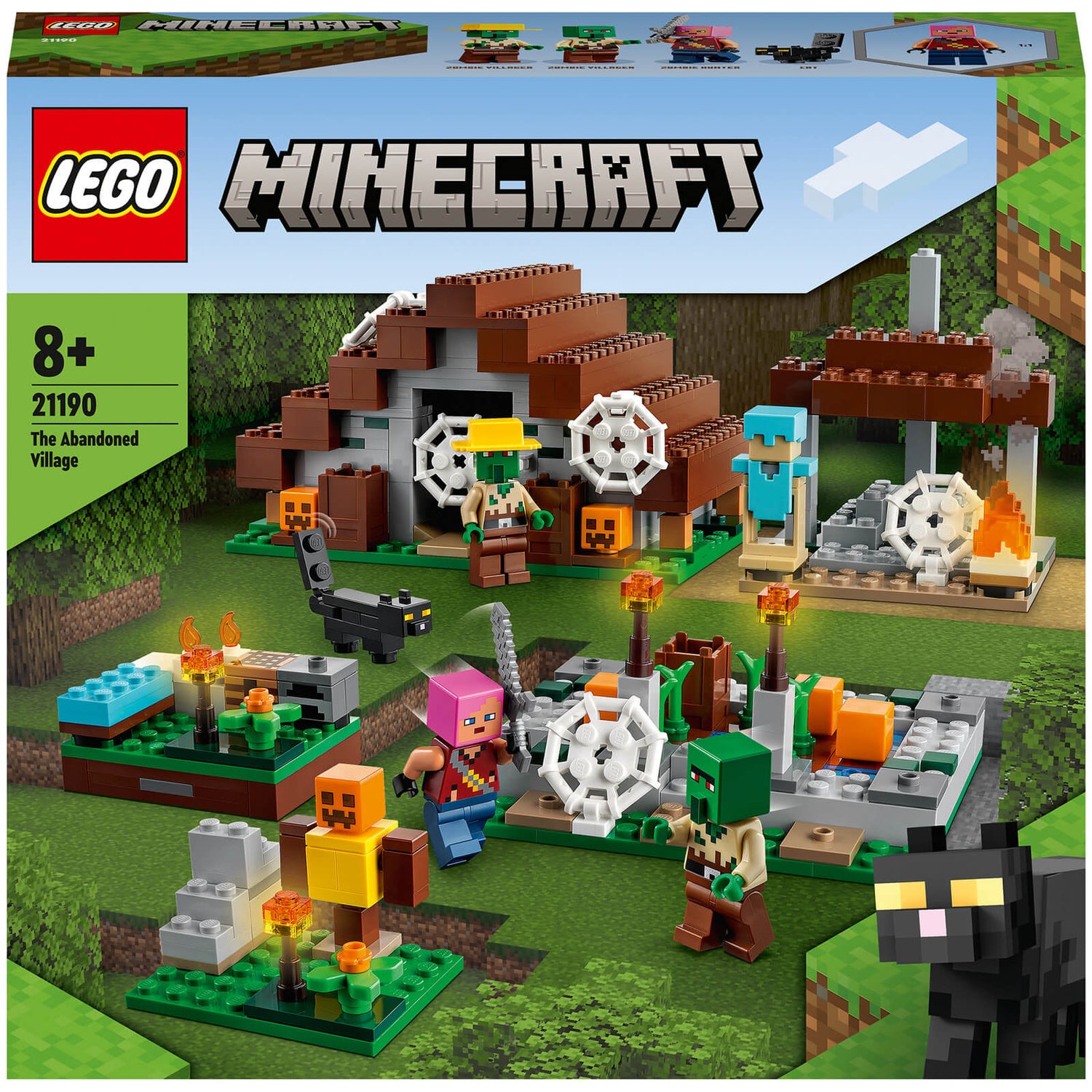 LEGO Minecraft: The Abandoned Village Farm Toy (21190) Toys - Zavvi UK