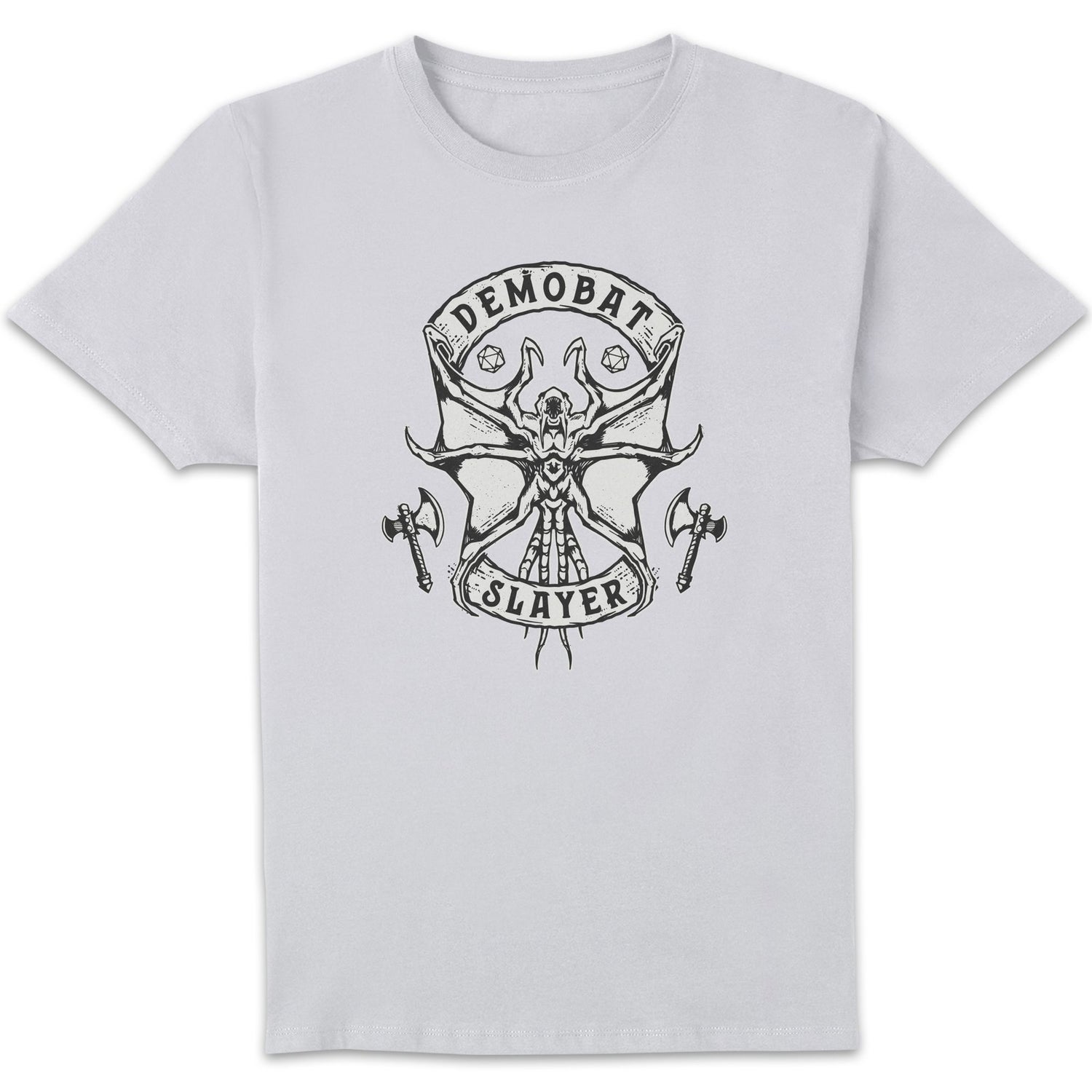 Stranger Things Demobat Slayer Unisex T-Shirt - White - IWOOT UK