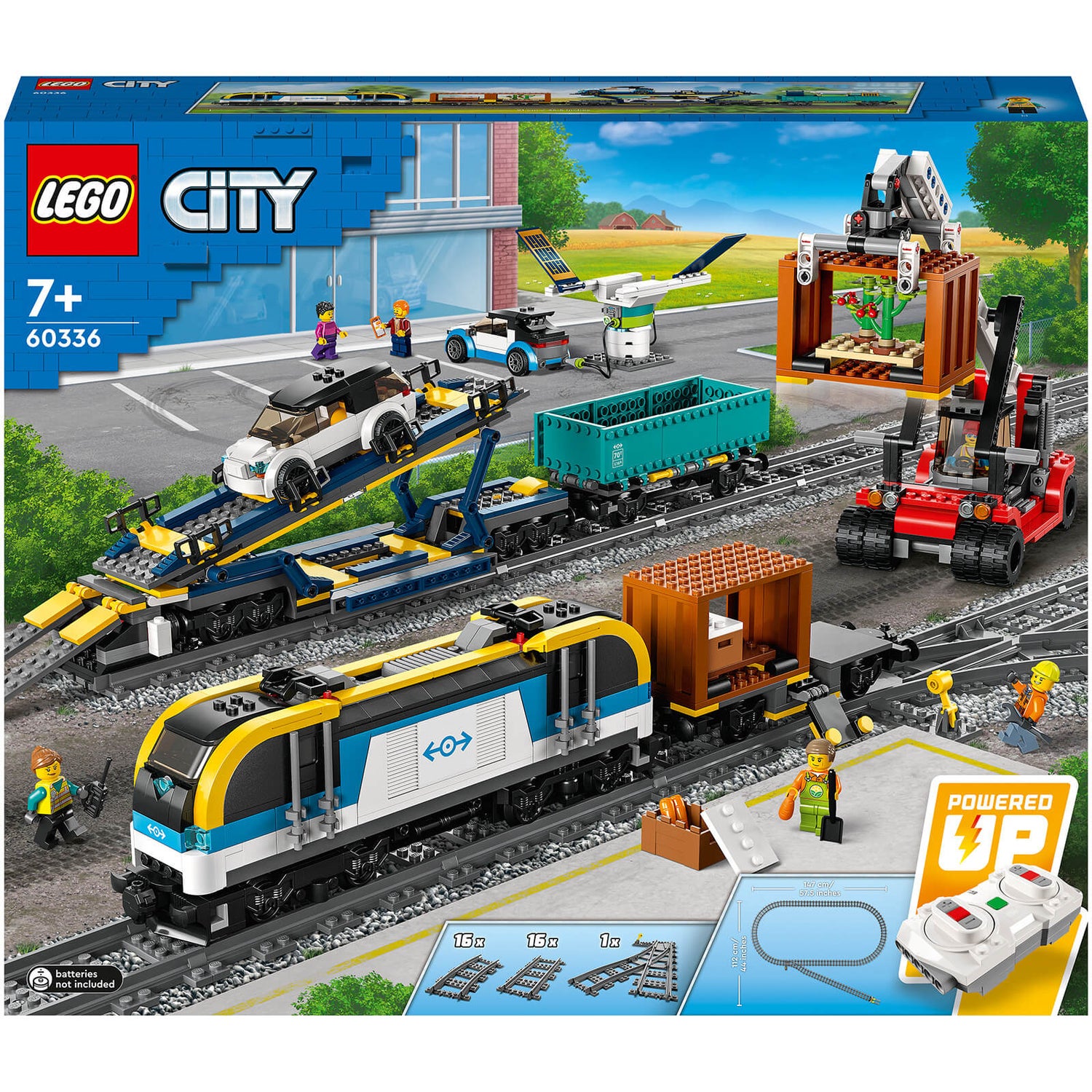 LEGO City: Freight Train Toy Remote Control Sounds Set (60336) Toys ...
