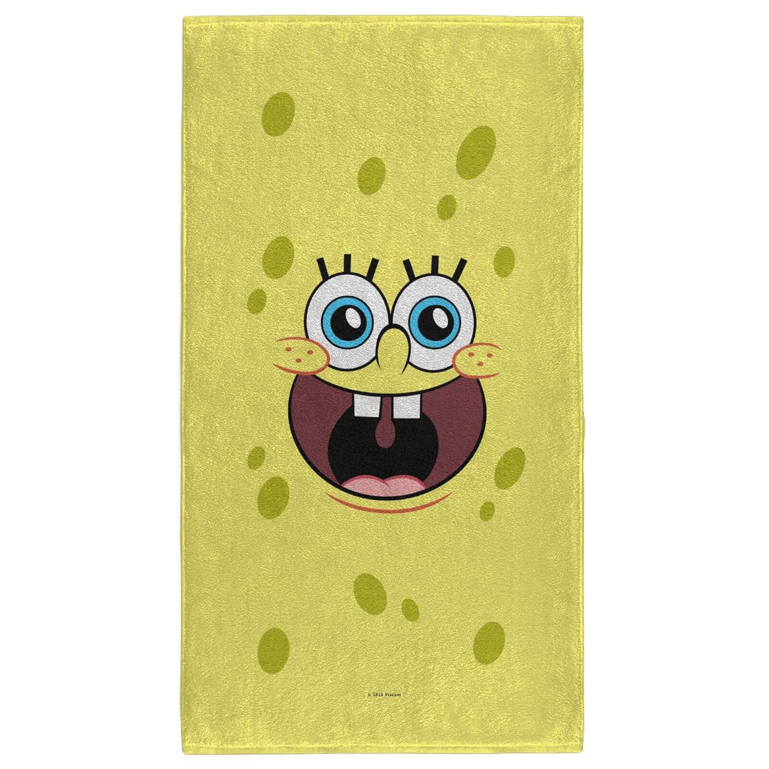 Spongebob Squarepants Spongebob Face Hand Towel Homeware | Zavvi Australia