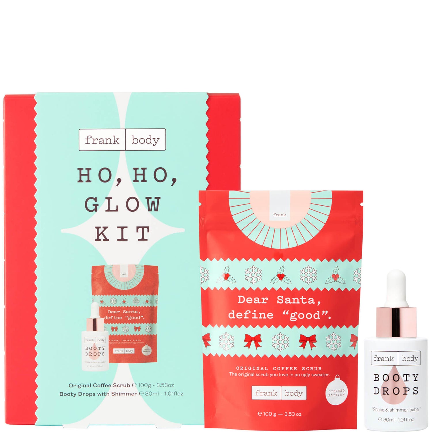 Frank Body Ho Ho Glow - Entrega GRÁTIS
