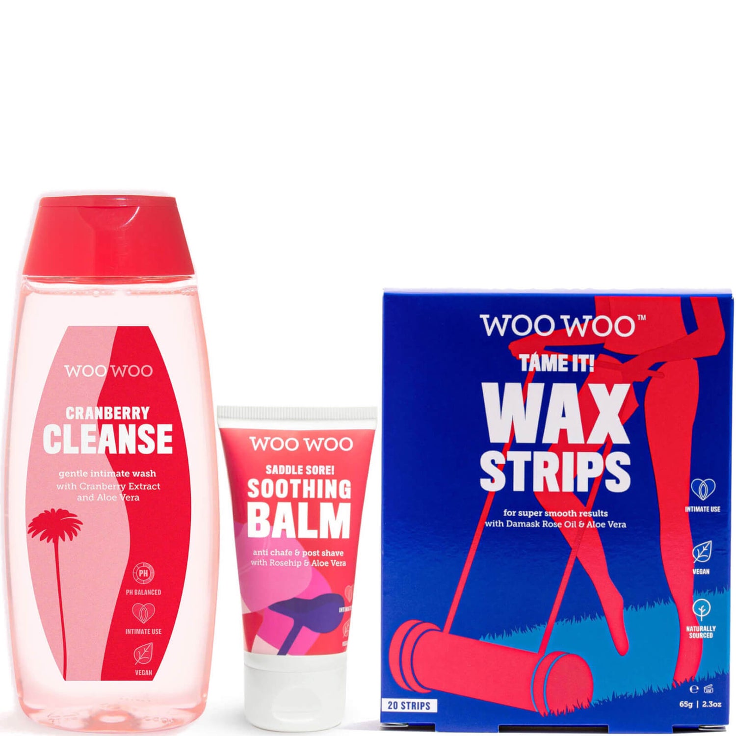Woowoo Wax Strips Dream Come Woo! Bundle - Snabb leverans