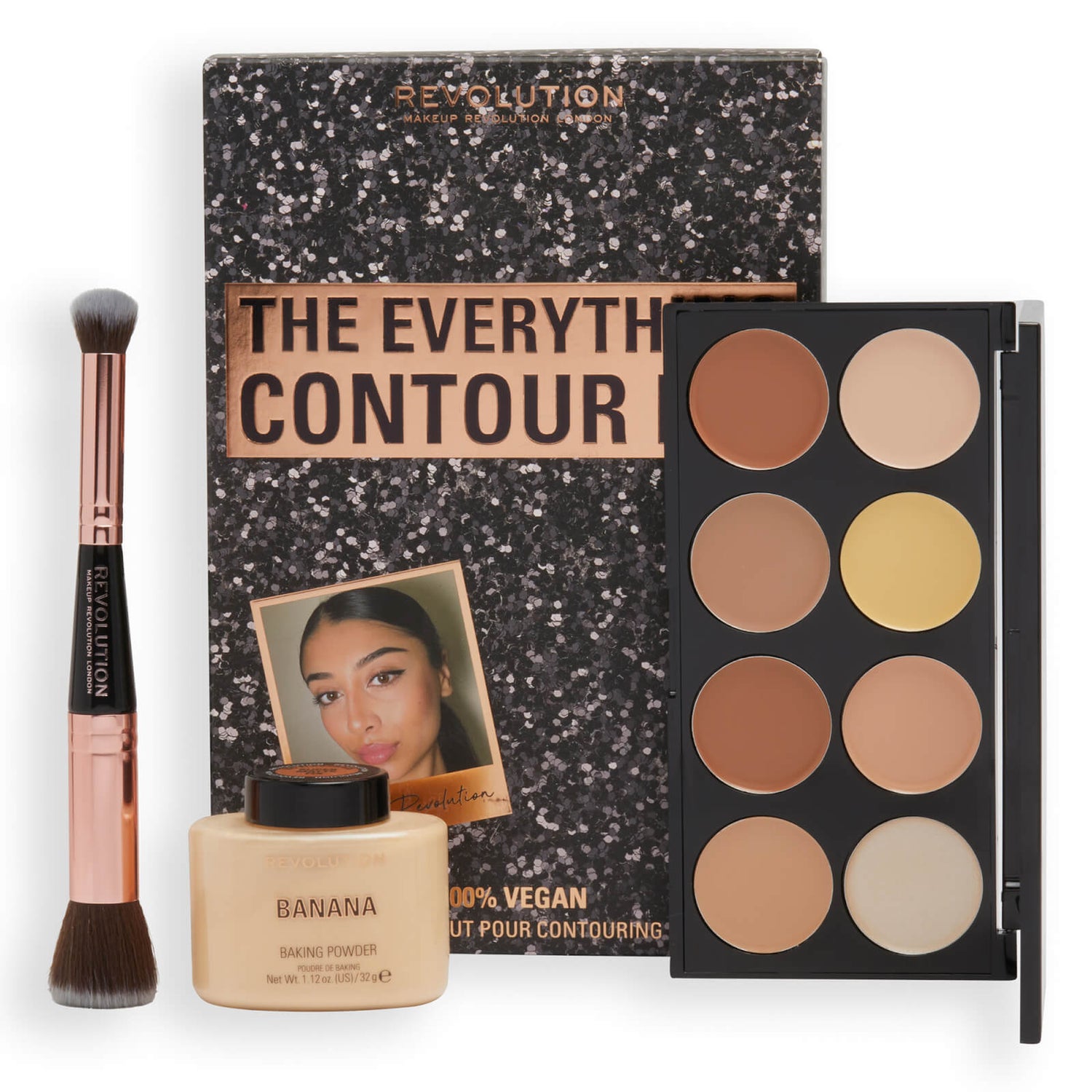 Makeup Revolution Everything Contour kit | Free US Shipping | lookfantastic