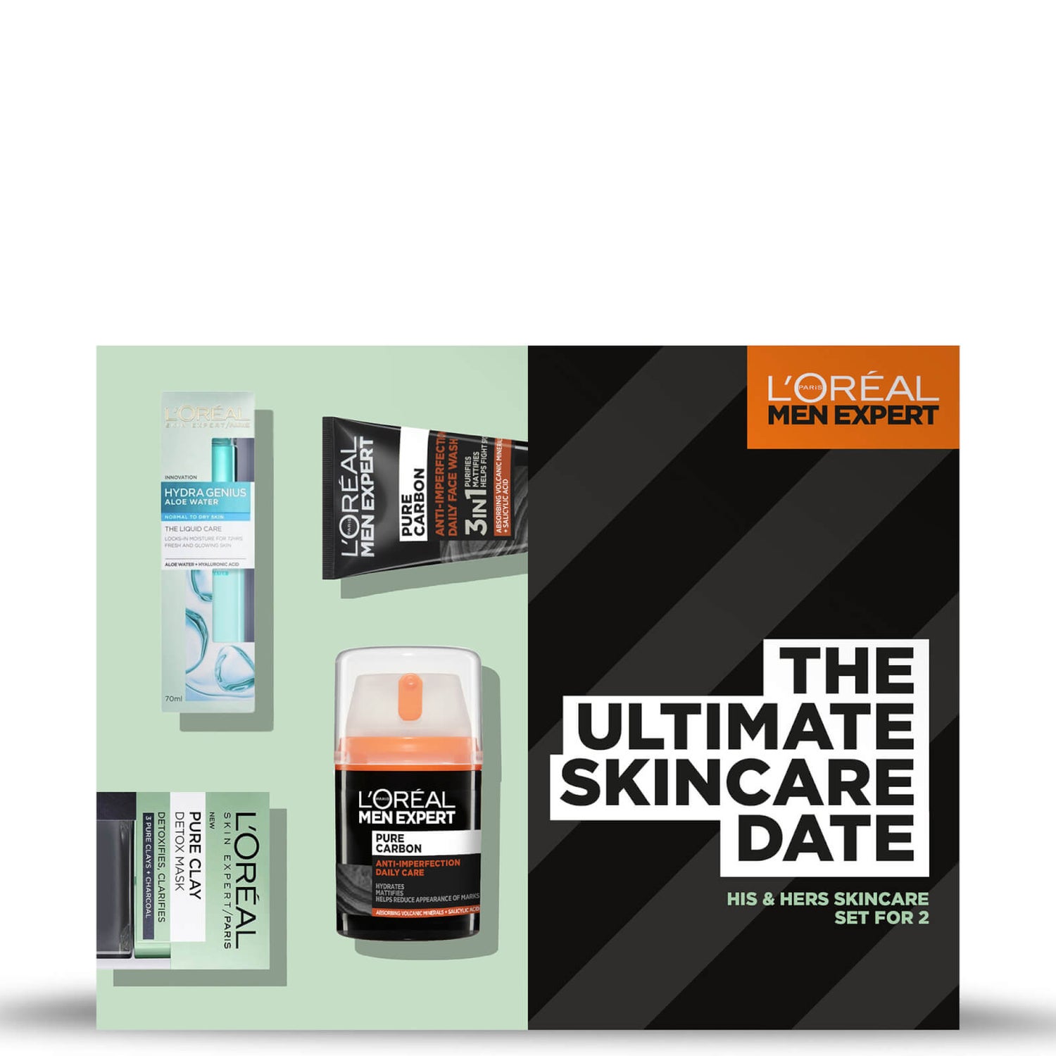 L'Oréal Men Expert and L'Oréal Paris The Ultimate Skincare Date Gift ...