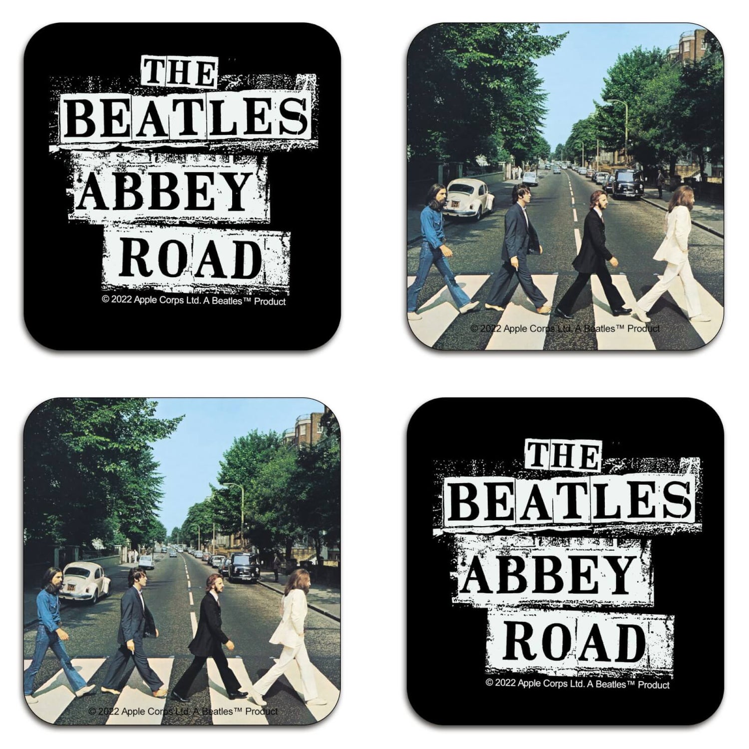 Abbey Road Collection The Beatles Abbey Road Coaster Set - IWOOT UK