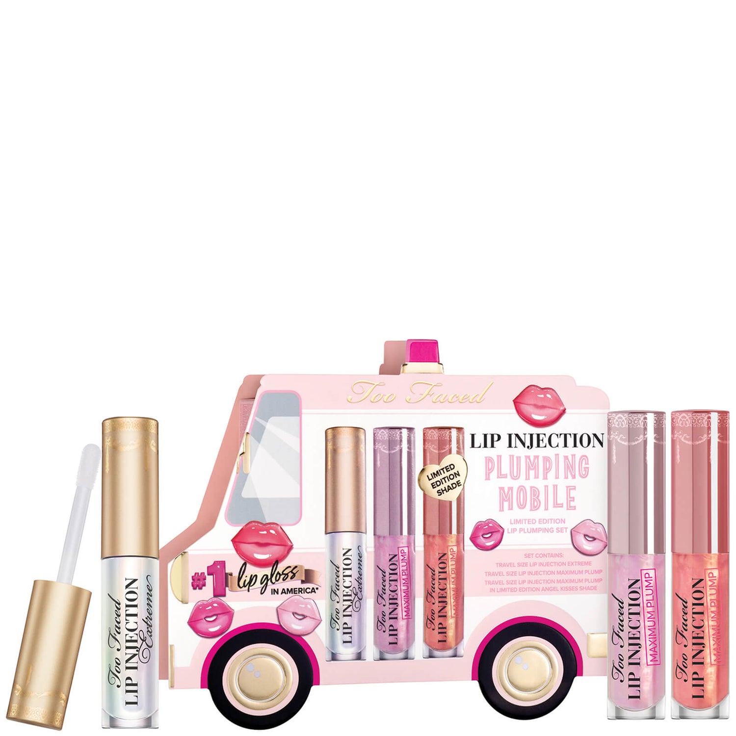 Too Faced Limited Edition Lip Injection Plumping Mobile Lip Plumper Set ...