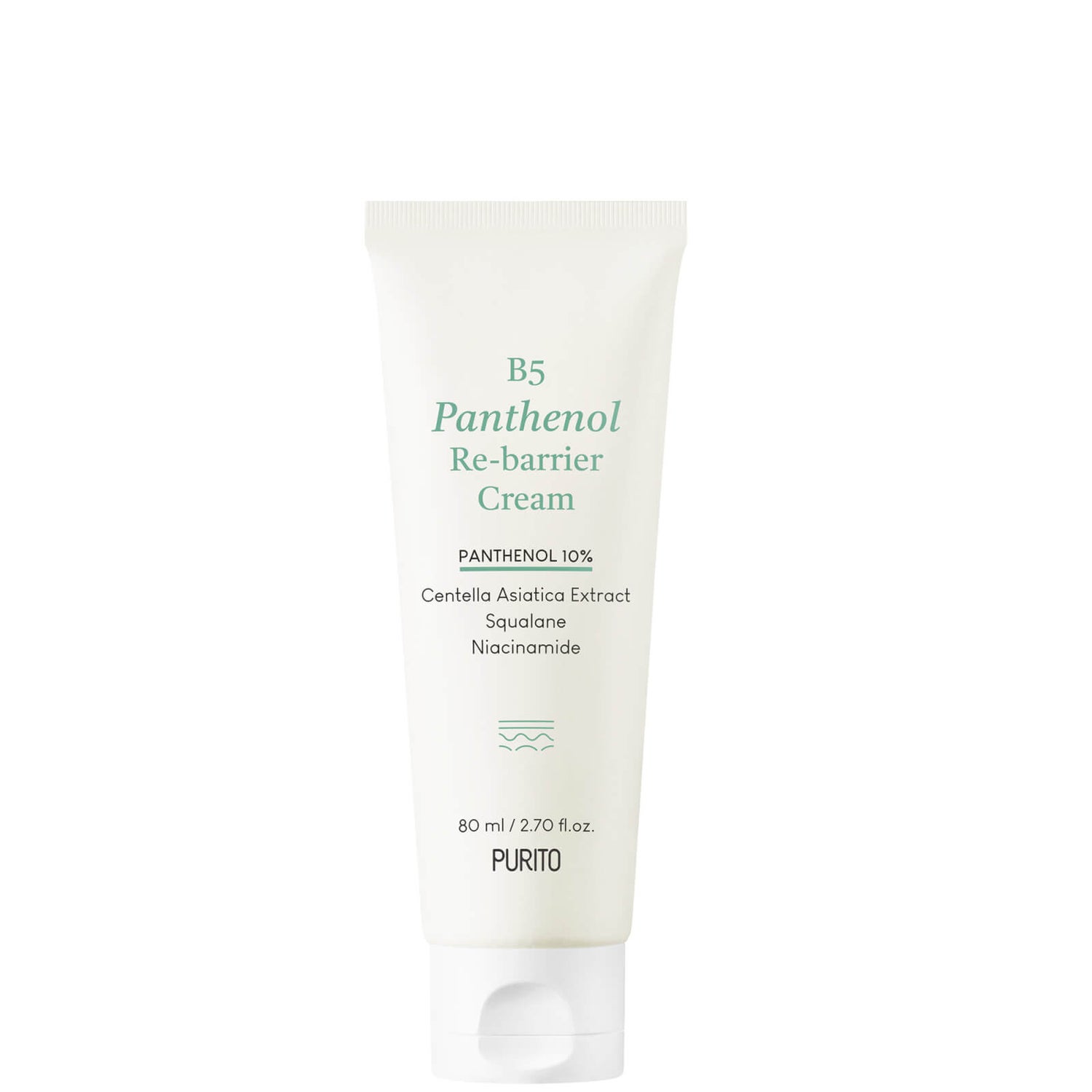 PURITO B5 Panthenol Re-barrier Cream 80ml | Envío Gratuito | Lookfantastic