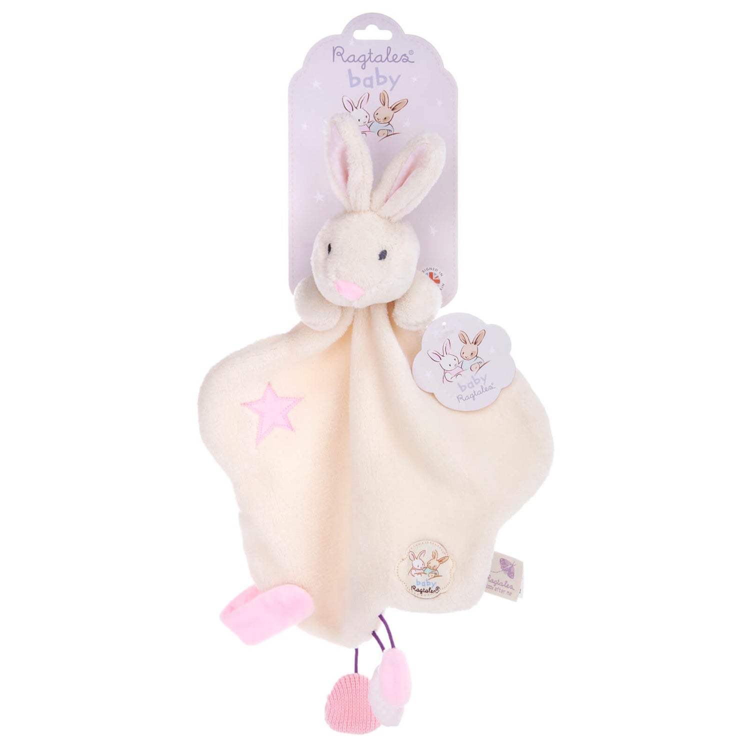 Ragtales by Posh Paws Fifi Rabbit 20cm Supersoft Baby Comforter | retro ...