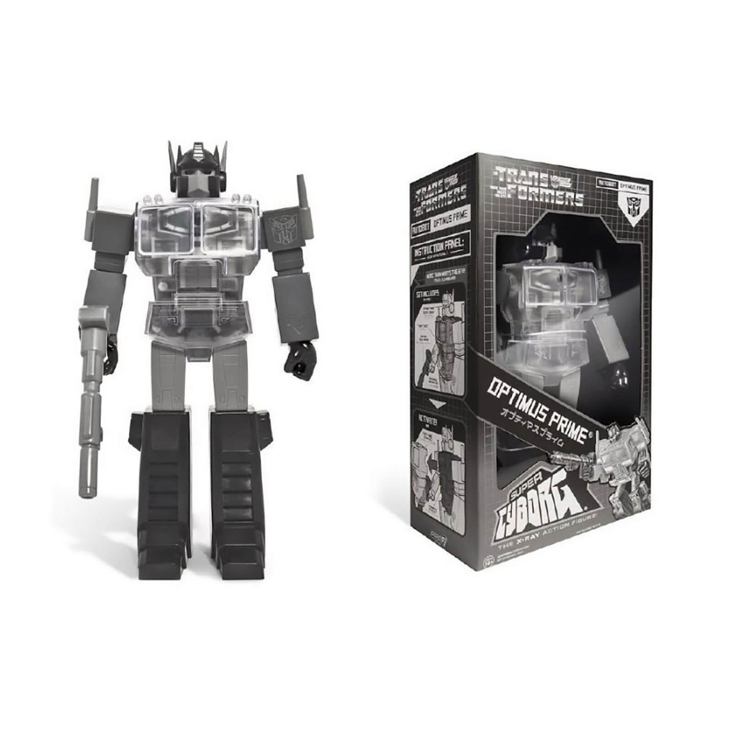 Super Cyborg - The Transformers: Optimus Prime (Gray x Black Version ...