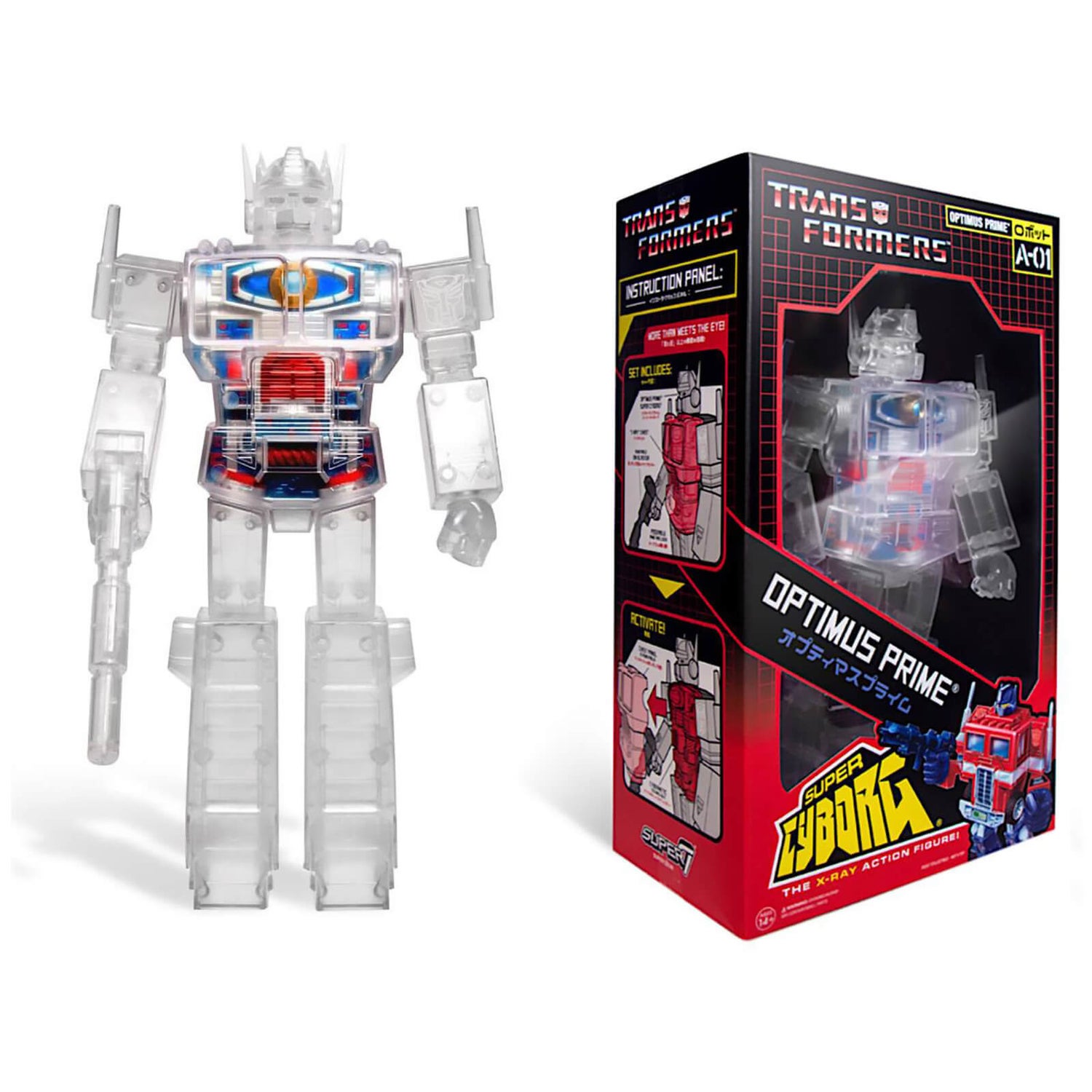 Super Cyborg - The Transformers: Optimus Prime (Clear Version ...