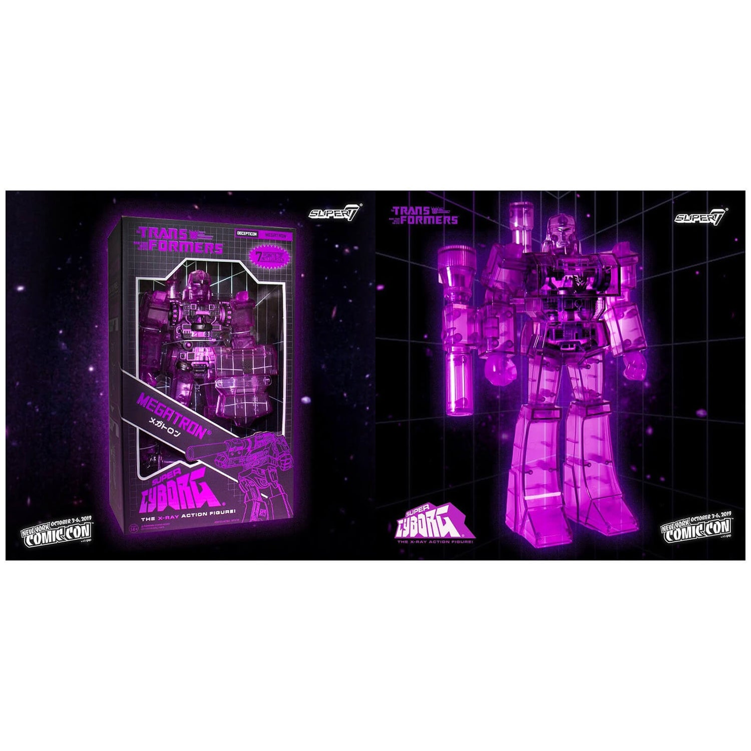 Super Cyborg - The Transformers: Megatron (Purple Version) Merchandise ...