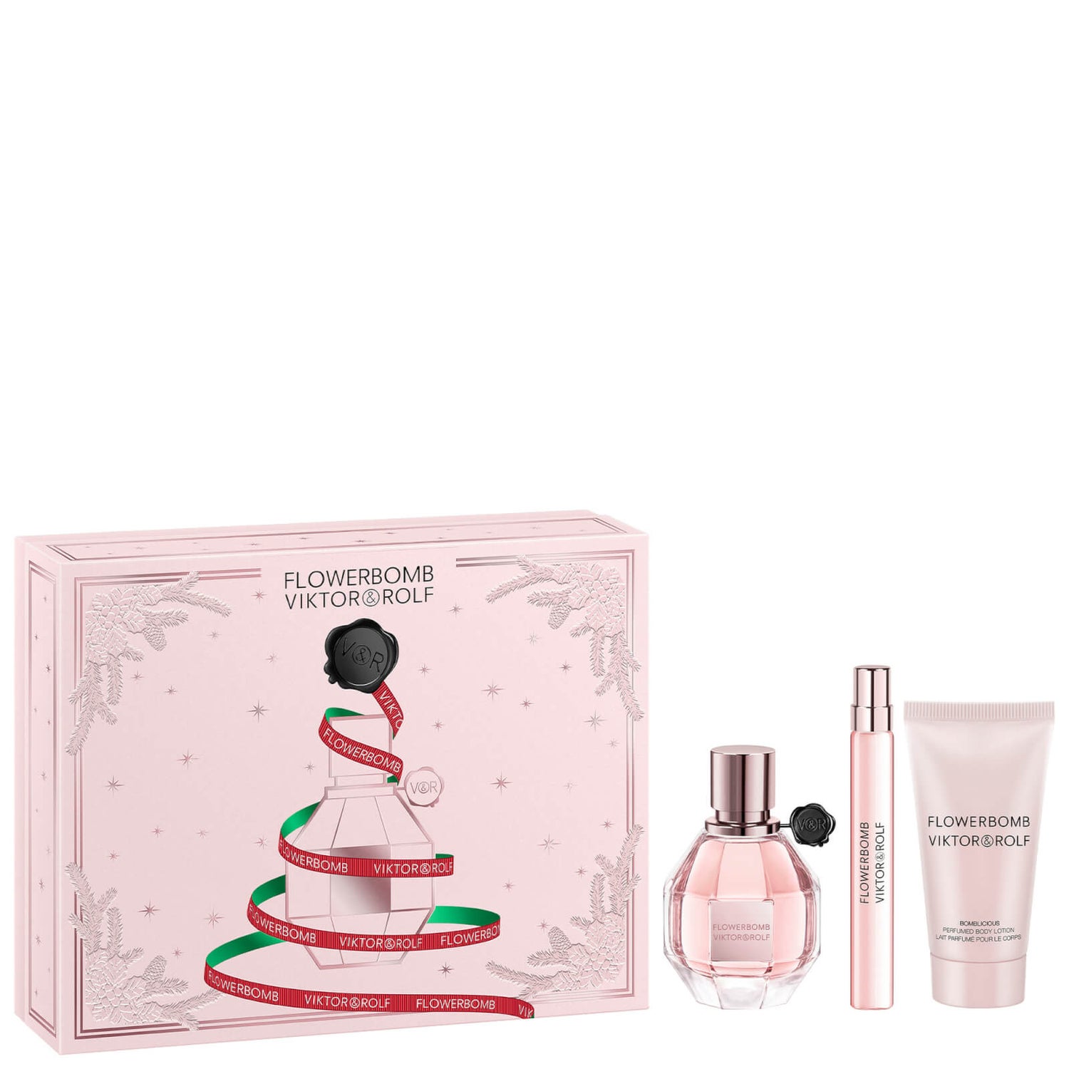 Viktor & Rolf Flowerbomb Eau de Parfum and Body Lotion Set - Entrega GRÁTIS
