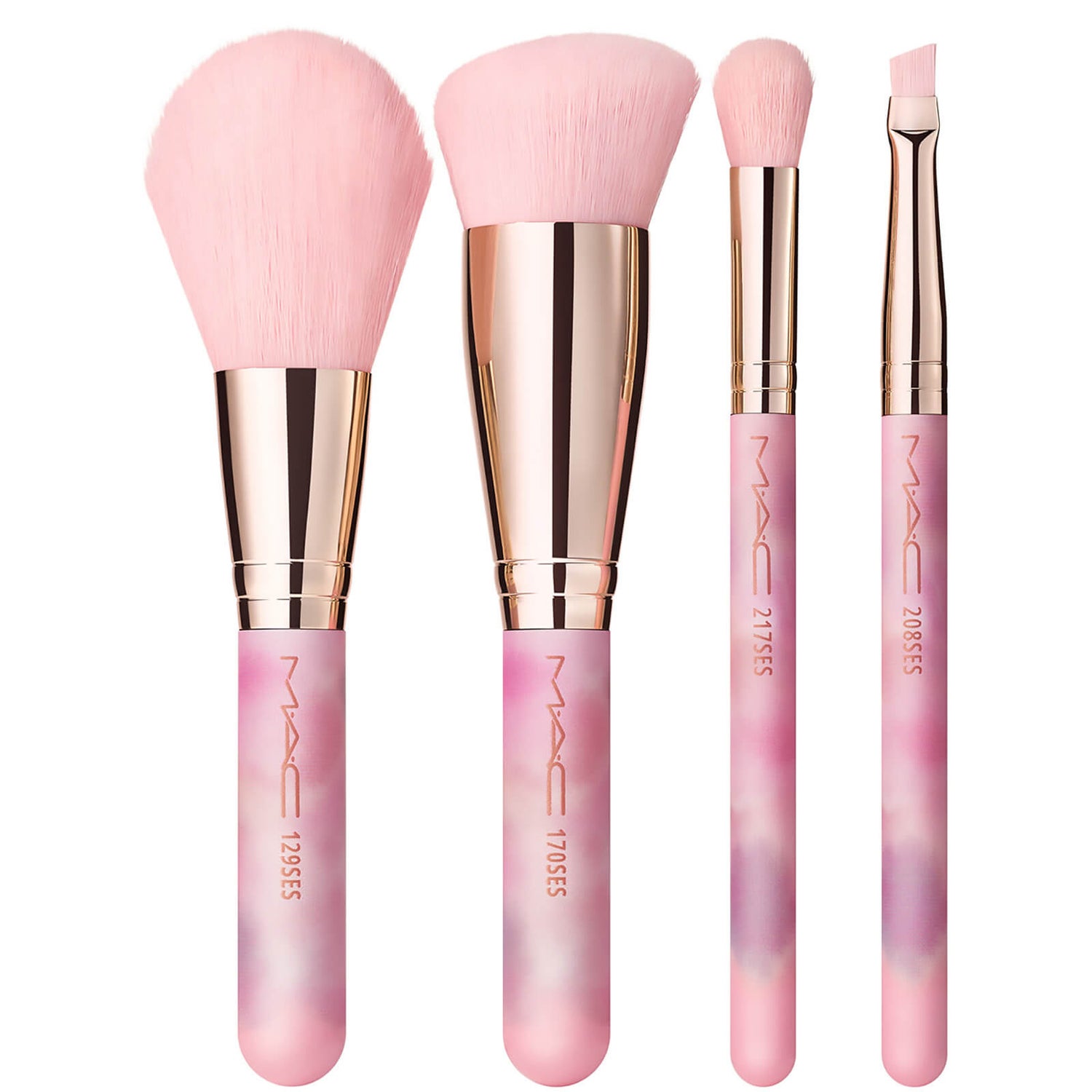 Mac Makeup Pink Brushes