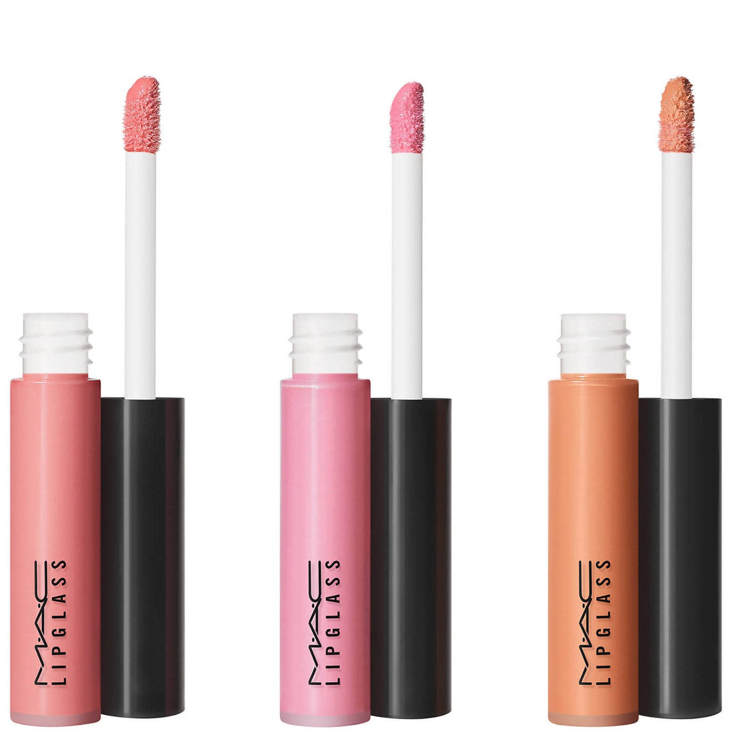 MAC Lush Lipwear Mini Mac Mini Lipglass x 3 Kit - LOOKFANTASTIC