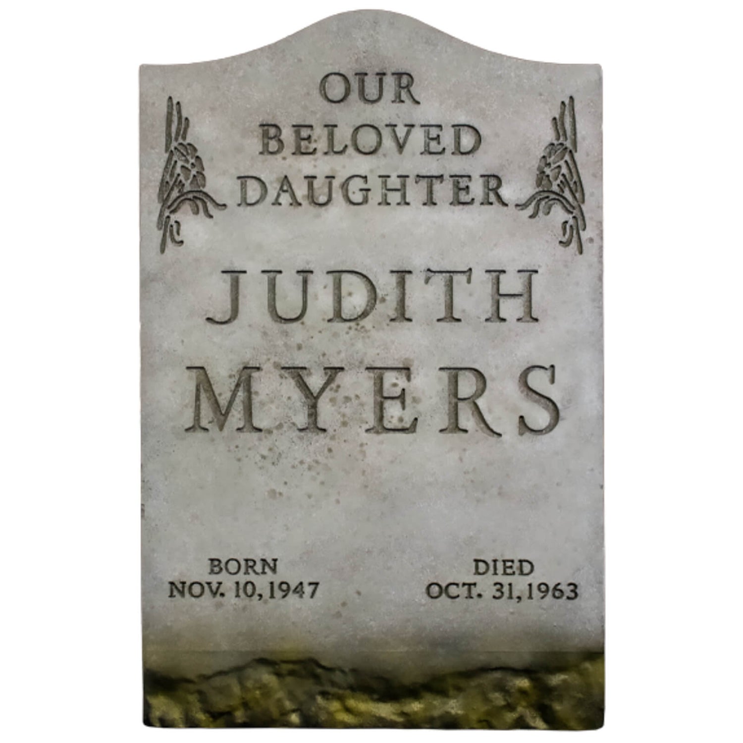 Trick or Treat Studios Halloween (1978) Judith Myers Tombstone Prop ...
