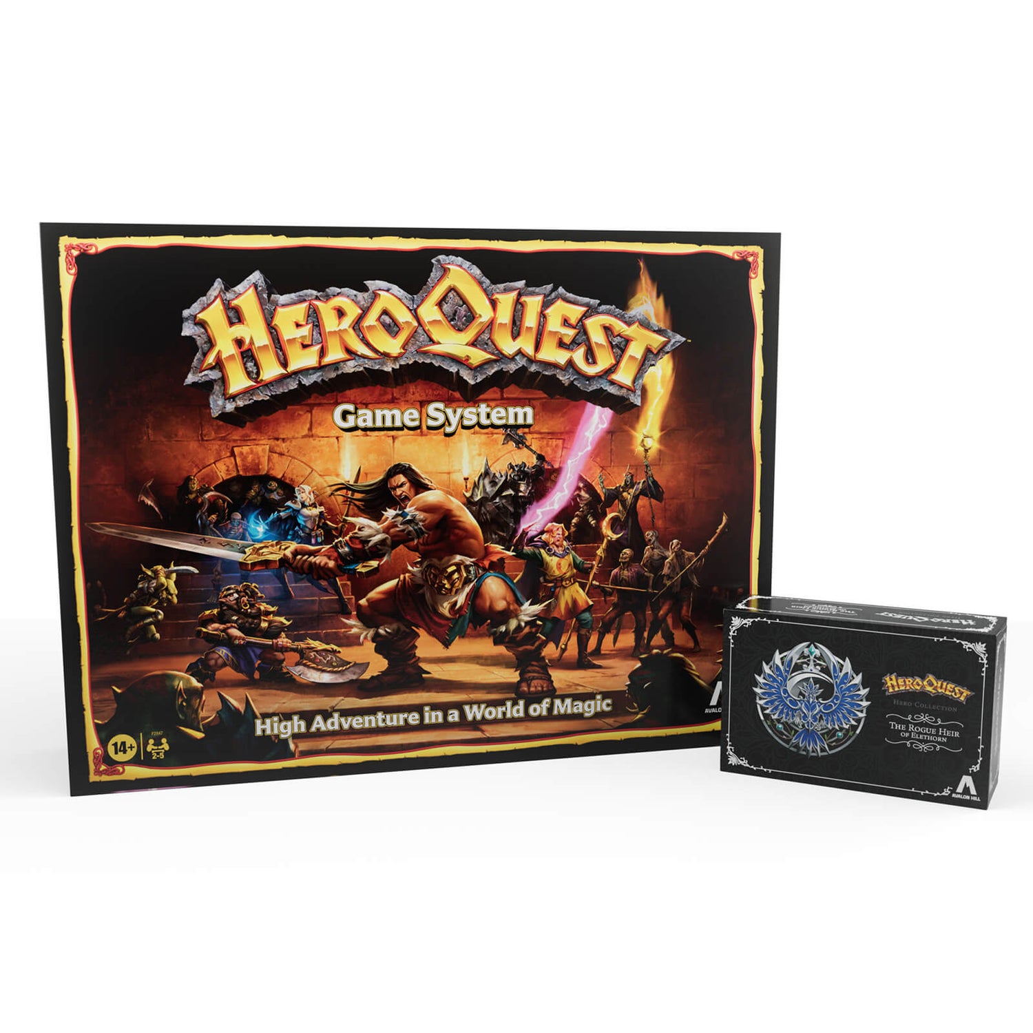 Hasbro Heroquest The Rogue Heir Of Elethorn Expansion Pack Merchandise ...